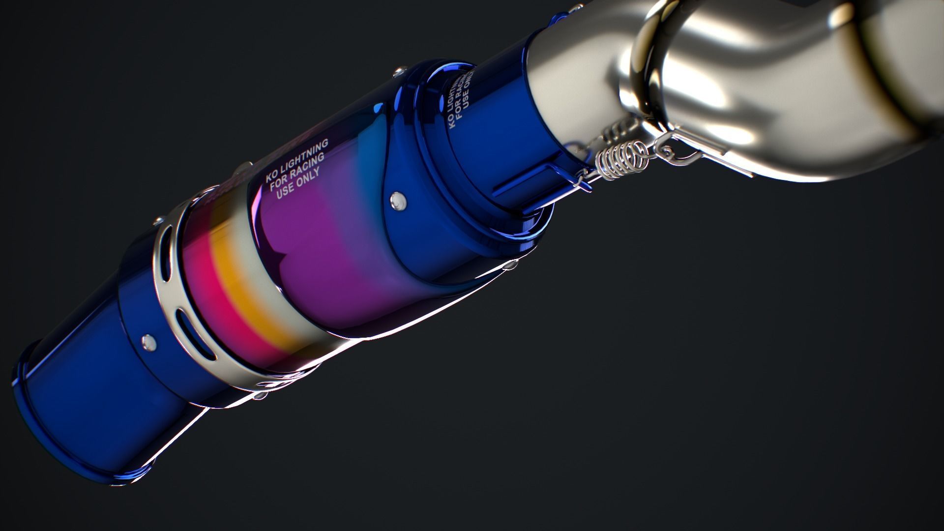 3D model Exhaust Muffler VR / AR / low-poly | CGTrader