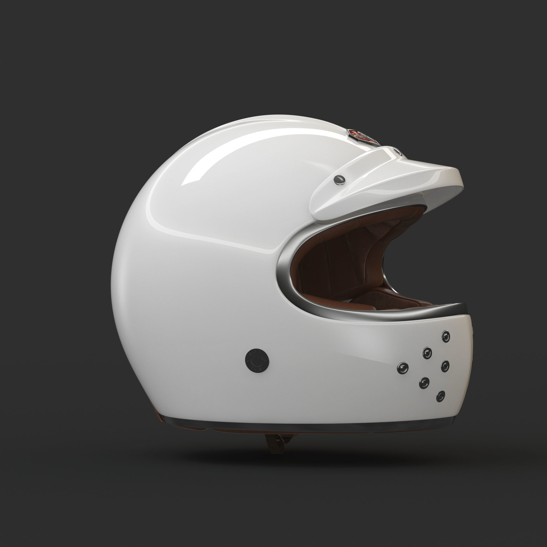 Motorcycle Helmet 3D model | CGTrader