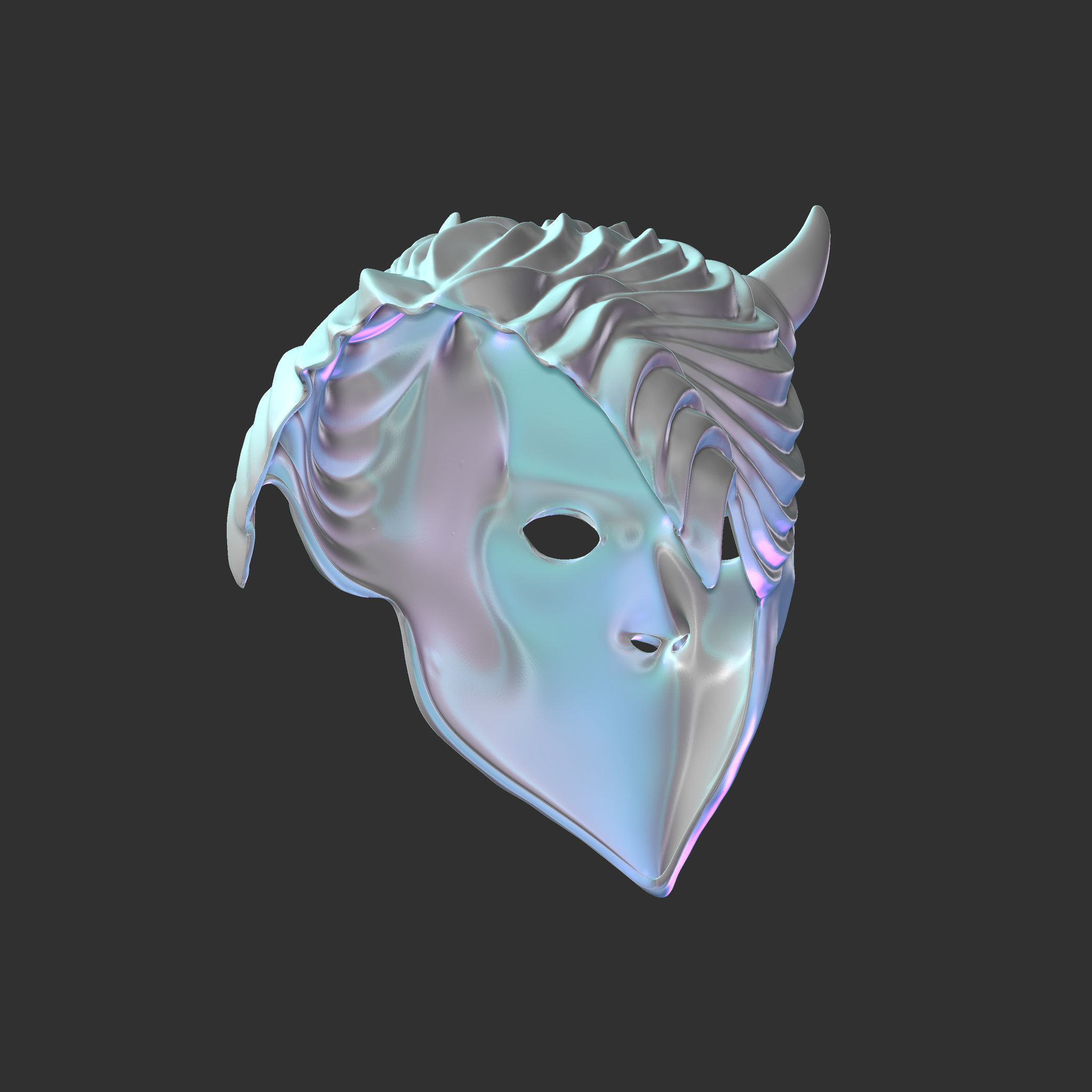 Nameless Ghoul mask 3D model 3D printable | CGTrader