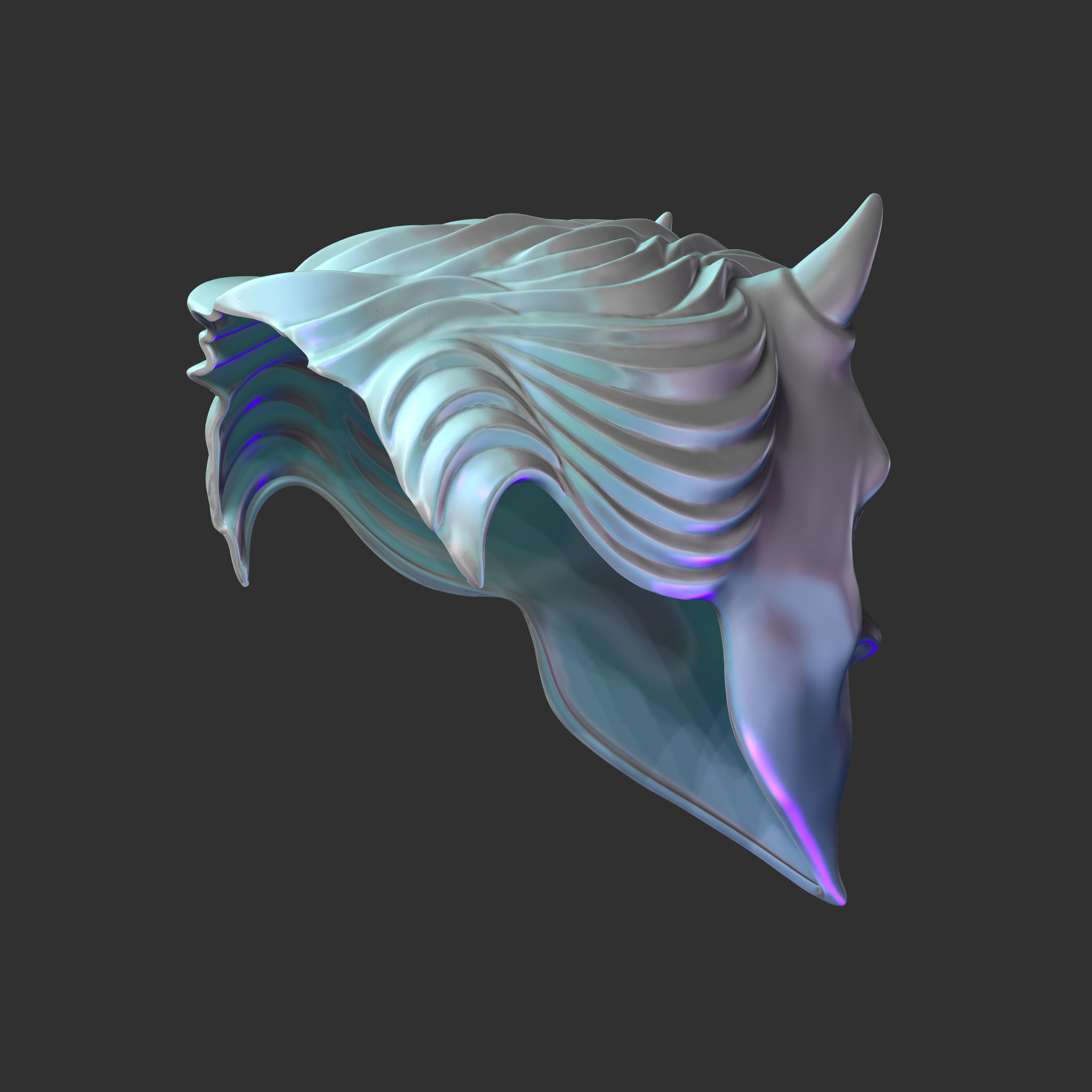 Nameless Ghoul mask 3D model 3D printable | CGTrader