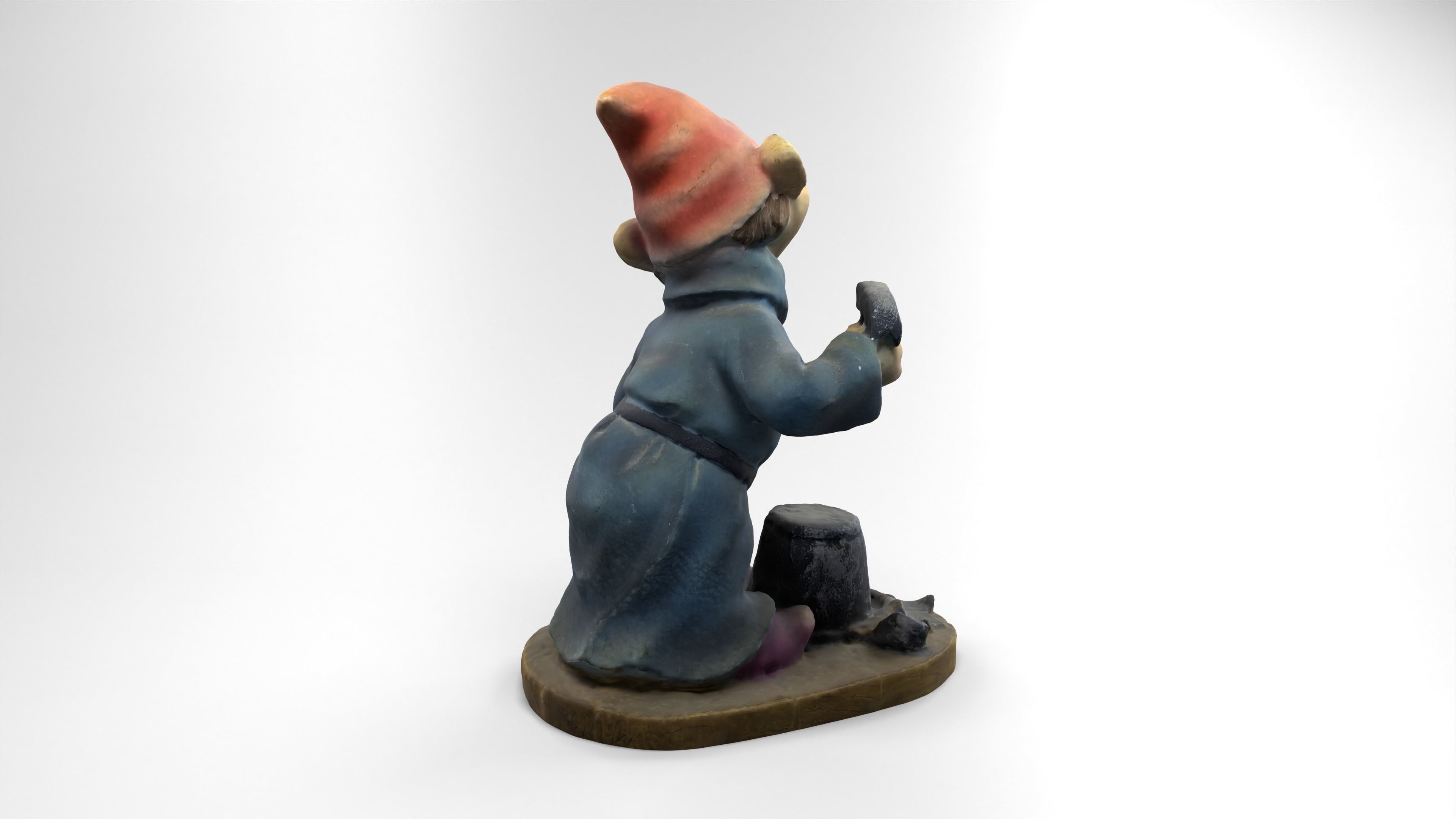Stylized Character Gnome 01 HP Photoscan 3D model | CGTrader