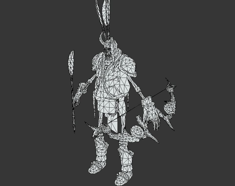 3D model Archer Skeleton Creature VR / AR / low-poly | CGTrader