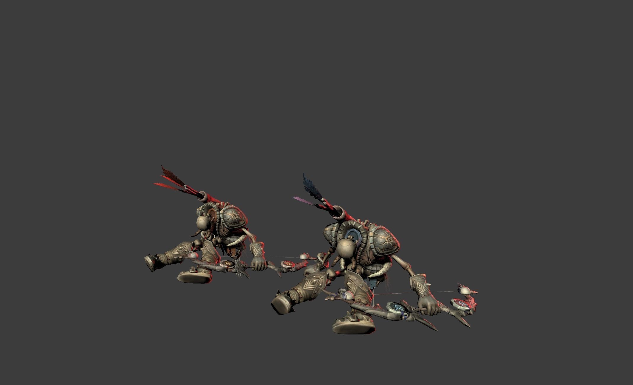 3D model Archer Skeleton Creature VR / AR / low-poly | CGTrader