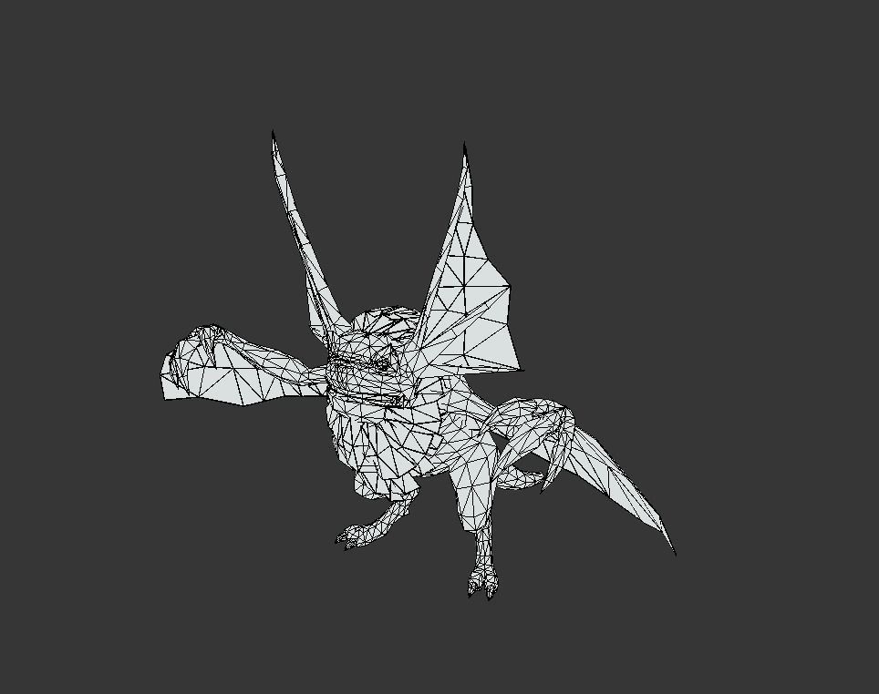 3D model Bat Lizard Demon Mutant VR / AR / low-poly | CGTrader