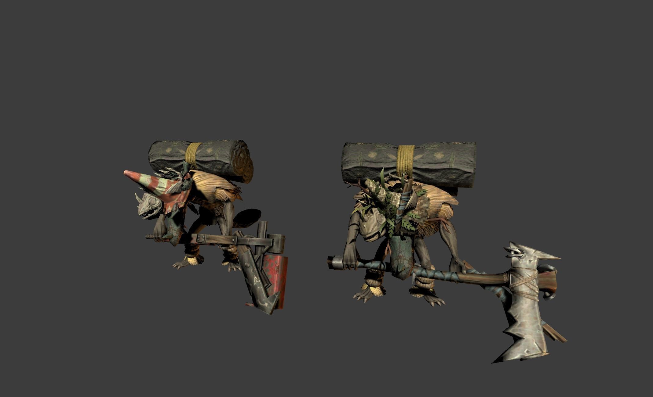 3D model Duck Worker Mutant VR / AR / low-poly | CGTrader