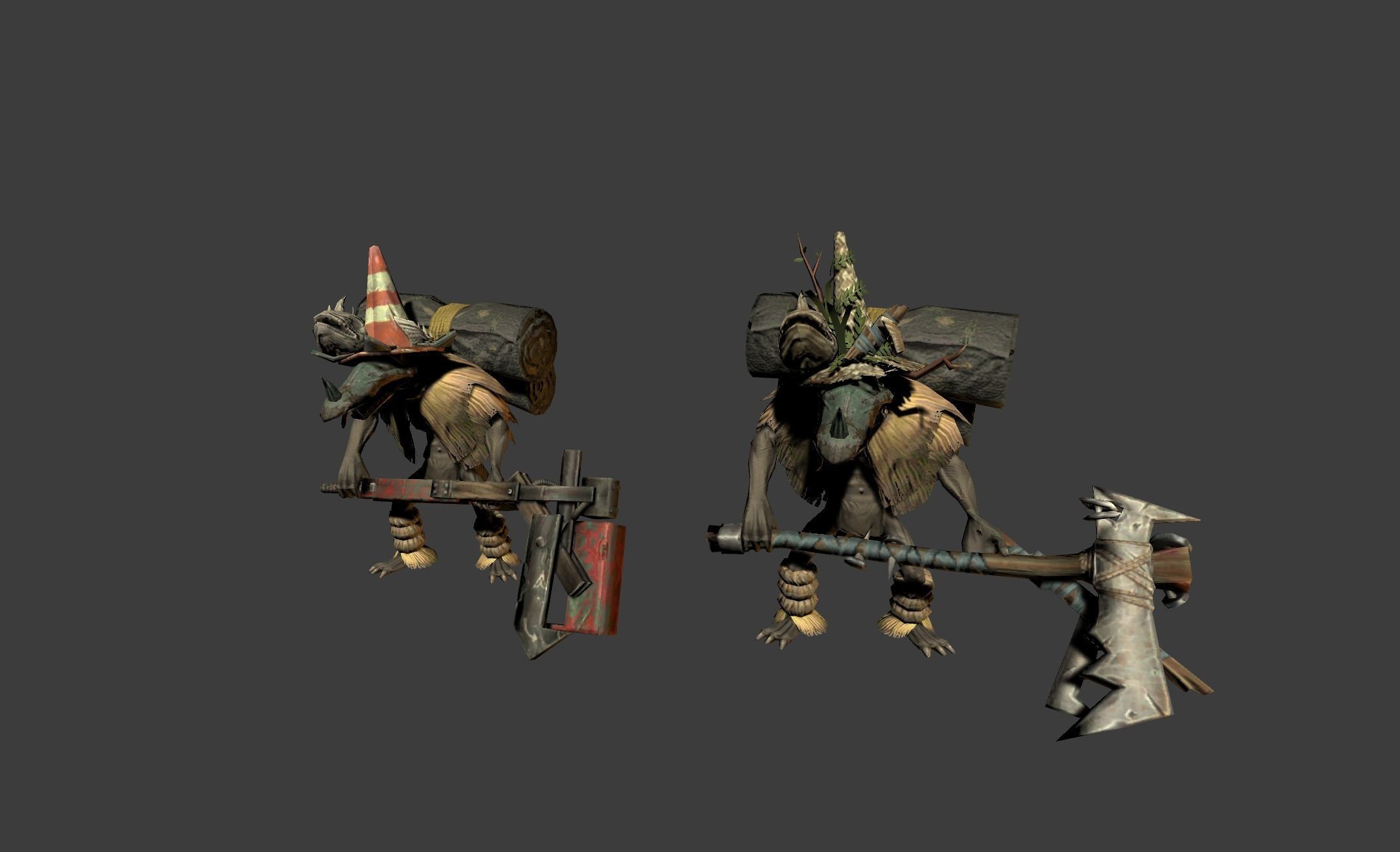 3D model Duck Worker Mutant VR / AR / low-poly | CGTrader