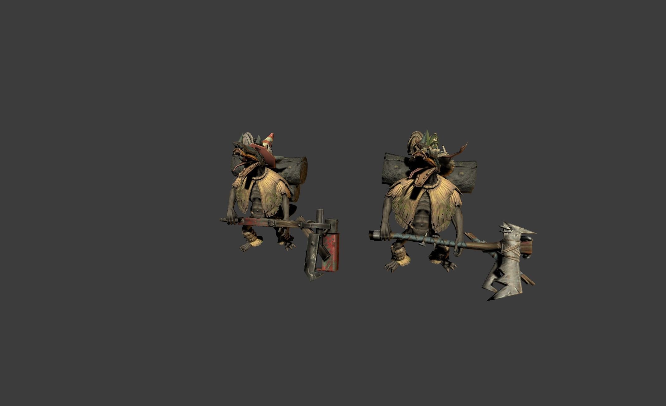 3D model Duck Worker Mutant VR / AR / low-poly | CGTrader