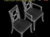 tenarchstudio Baratta Asher Chair 4260 render ready vray corona 3D ...