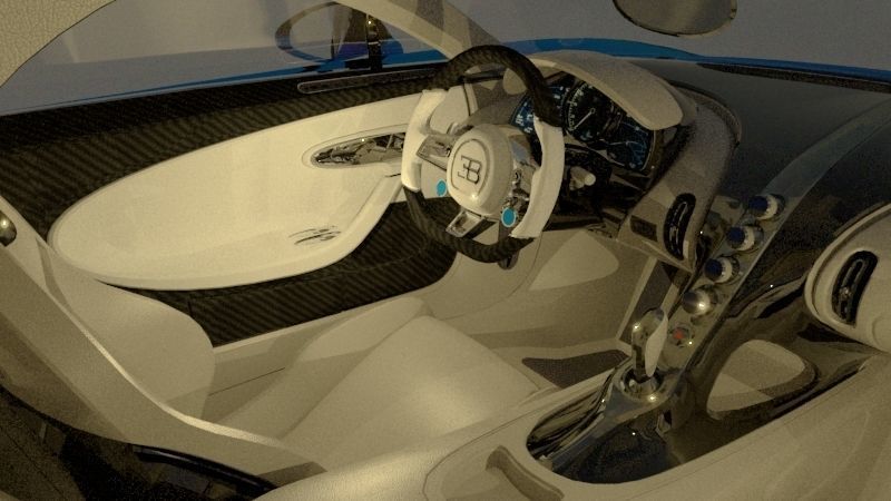 Bugati Chiron 3D model | CGTrader