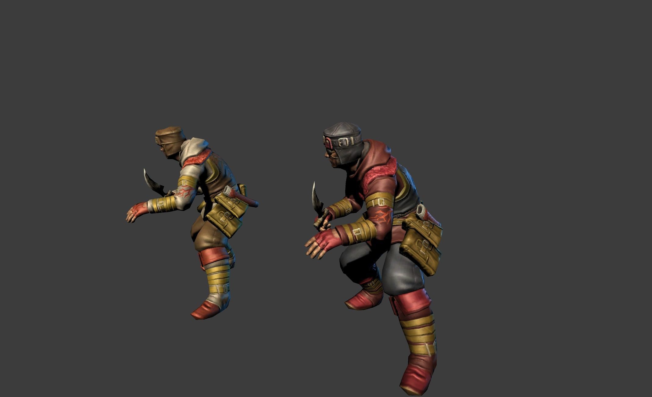 3D model Soldier Male Dagger VR / AR / low-poly | CGTrader