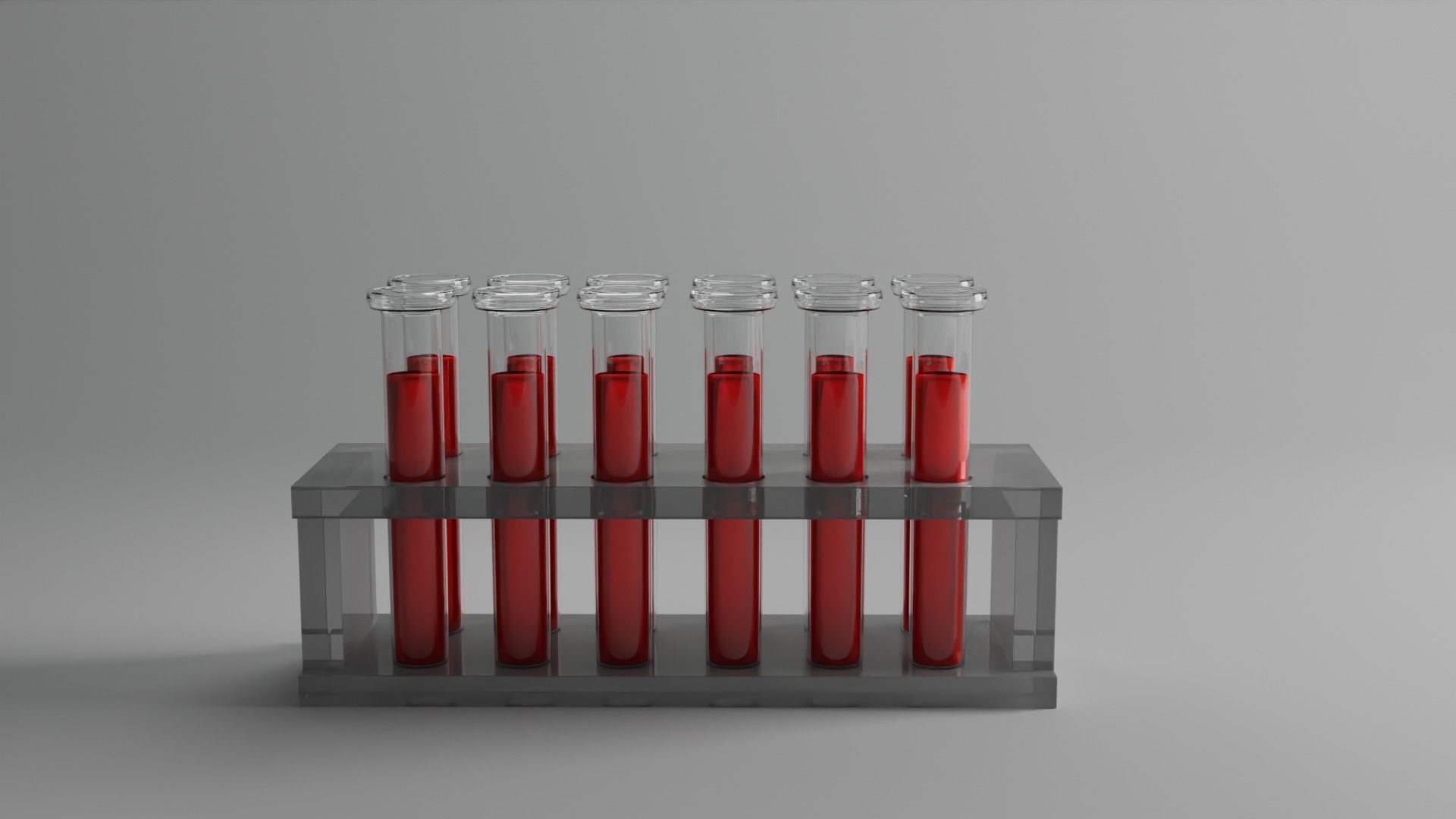 Chemical Test Tubes 3D model | CGTrader