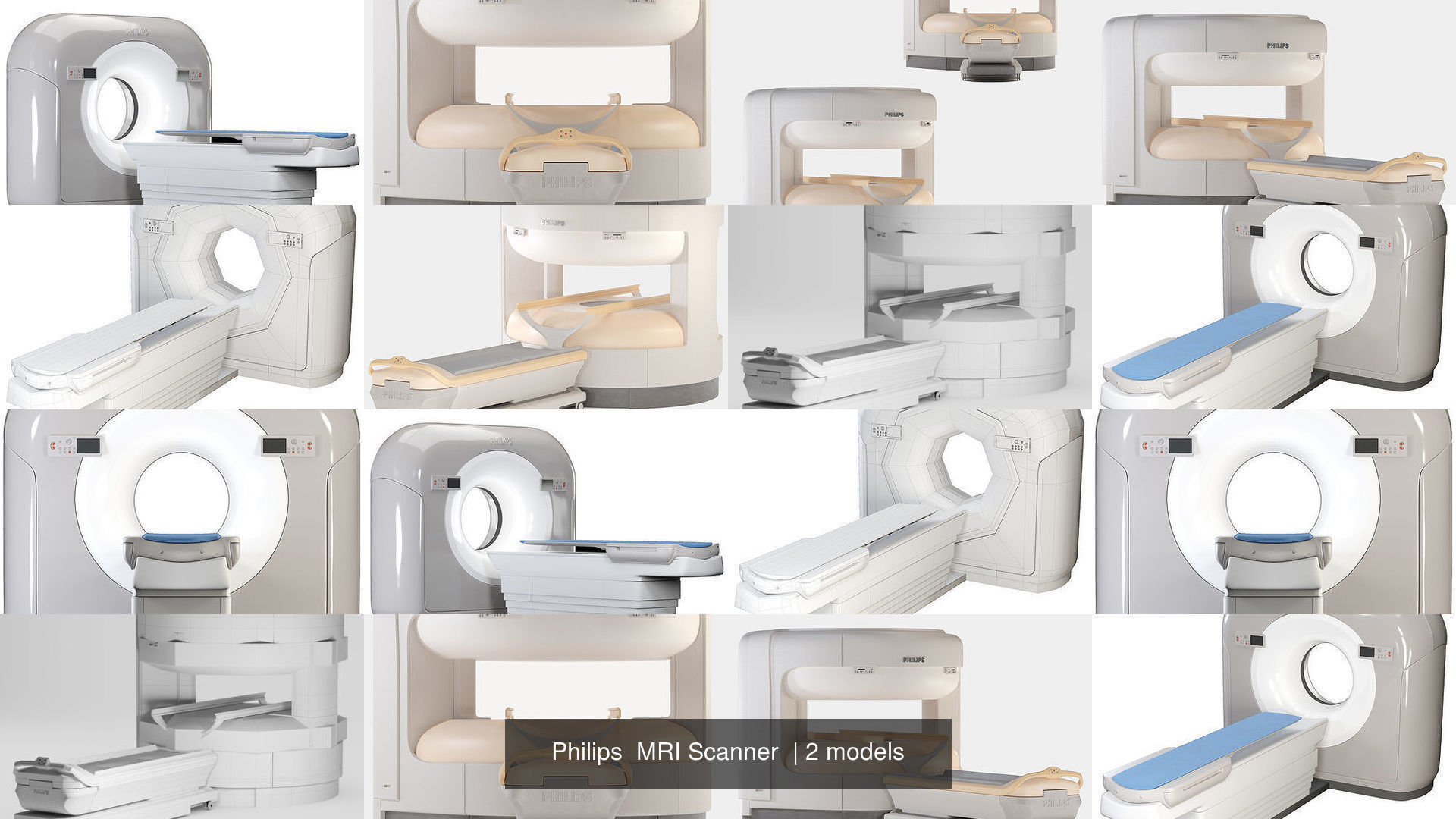 Philips MRI Scanner 3D Model Collection | CGTrader
