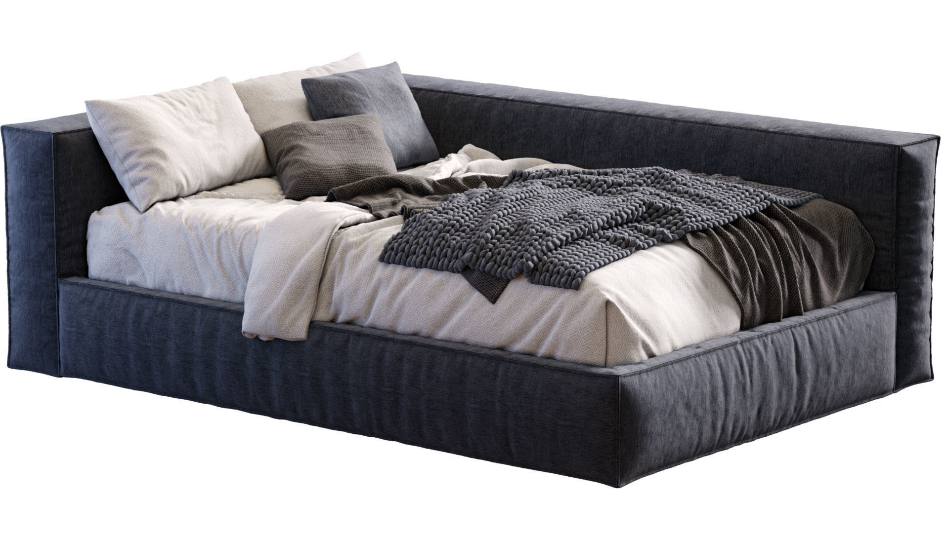 Boca Mini Bed 3D model | CGTrader