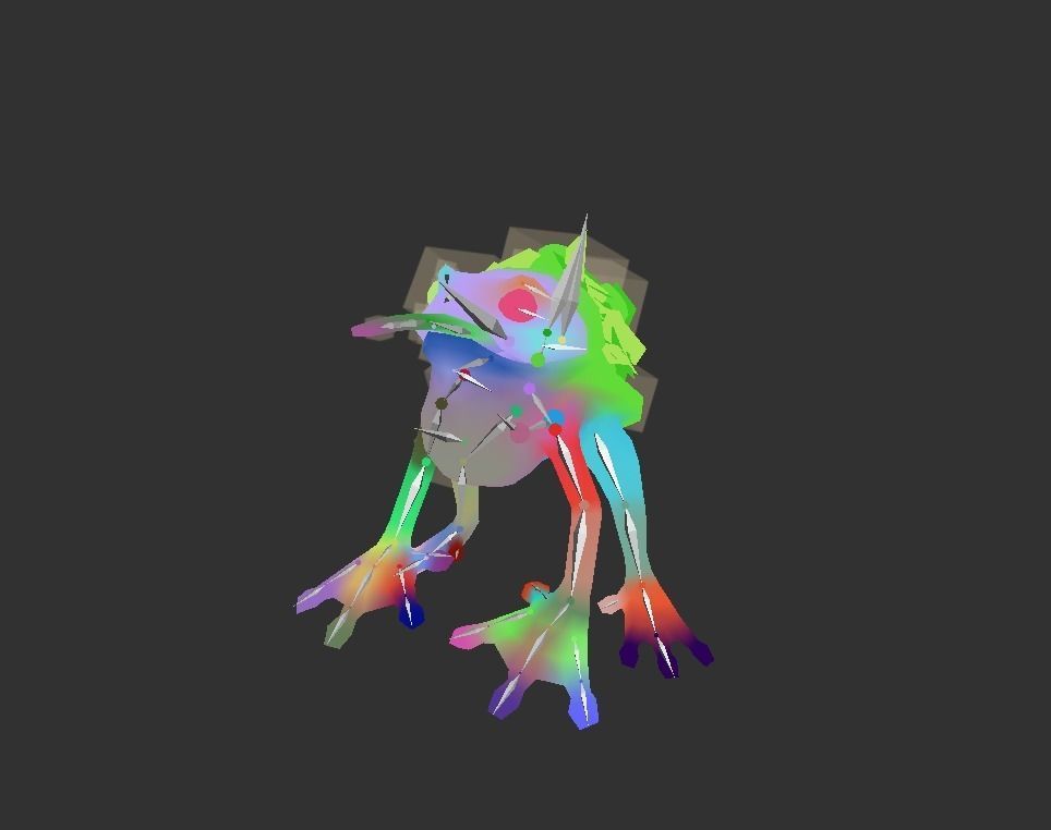 3D model Frog Mutant VR / AR / low-poly | CGTrader