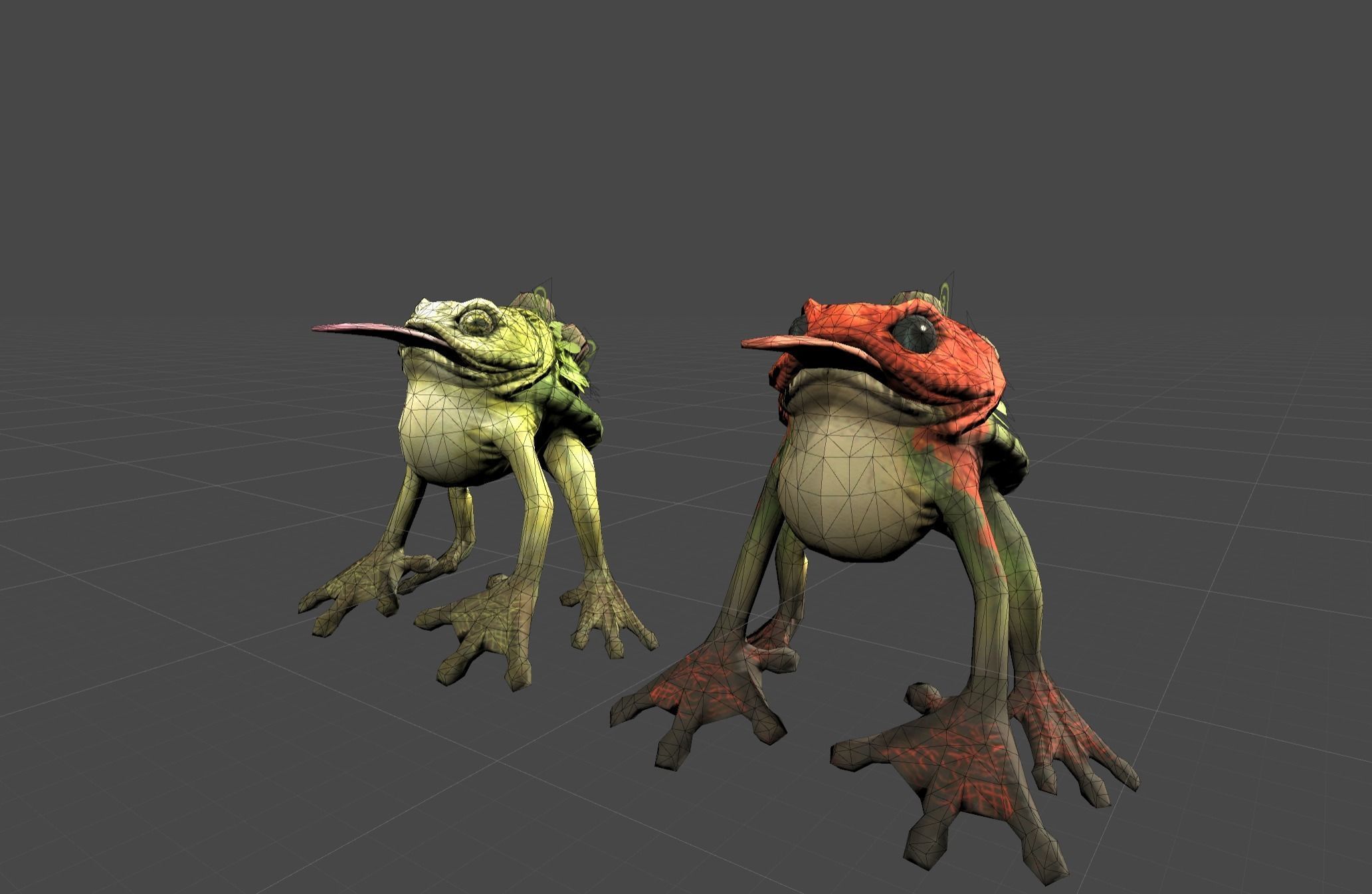 3D model Frog Mutant VR / AR / low-poly | CGTrader