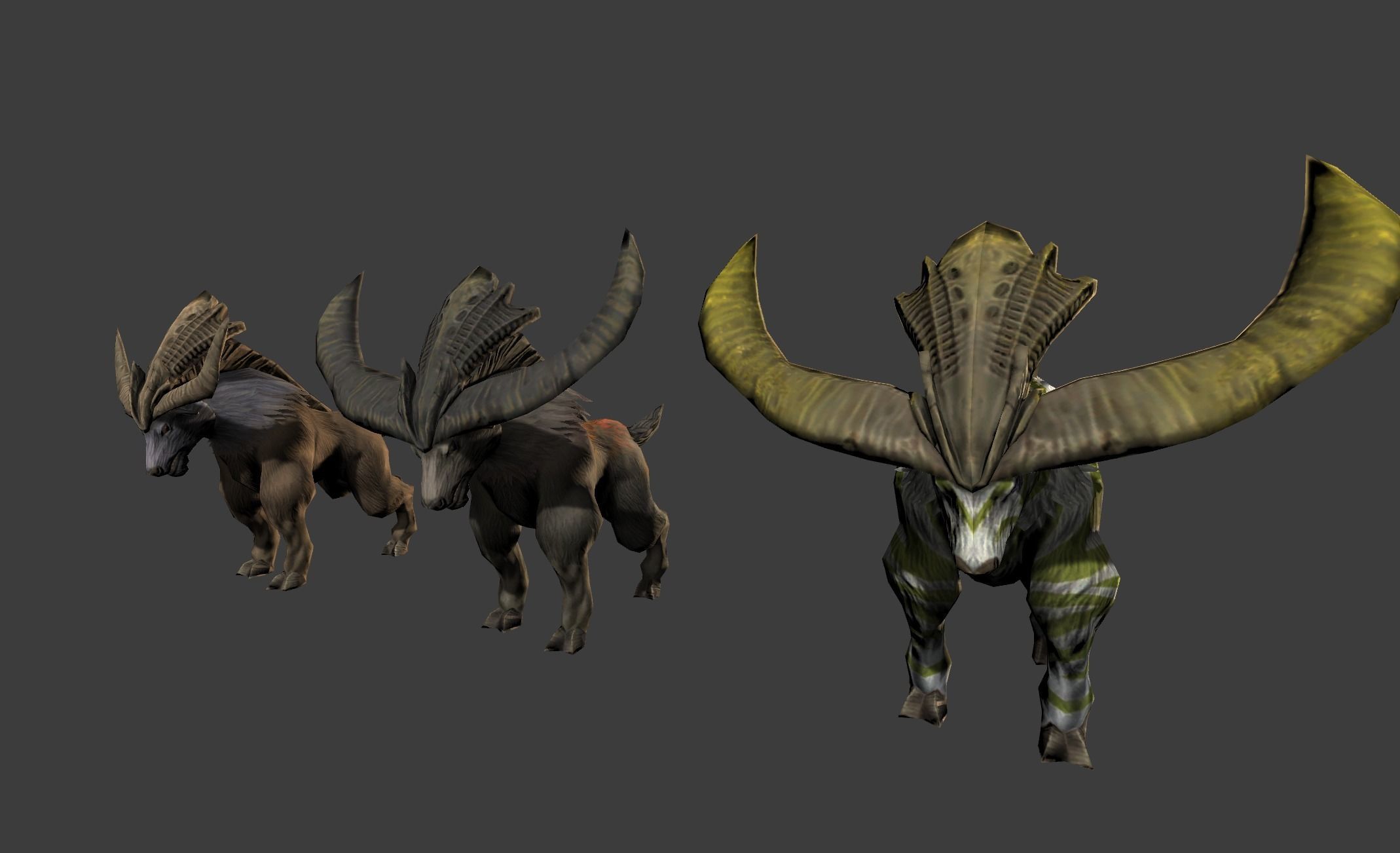 3D model Mutant Beast Cow Animal VR / AR / low-poly | CGTrader