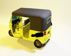 Animated Rickshaw 3D Models | CGTrader