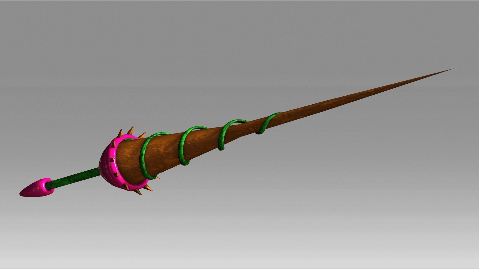 3D model Vine lance VR / AR / low-poly | CGTrader