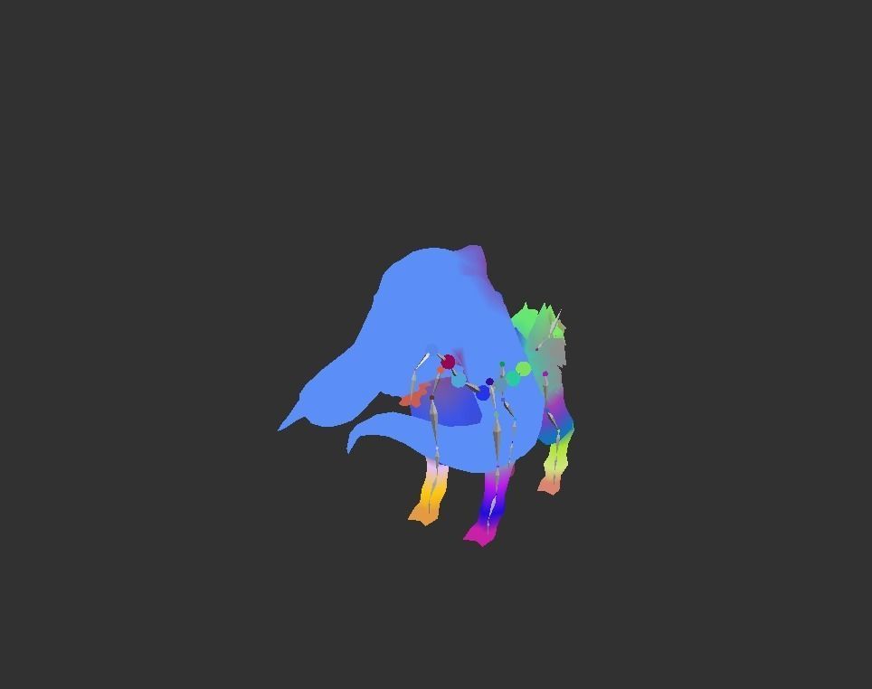 3D model Mutant Beast Cow Giant VR / AR / low-poly | CGTrader