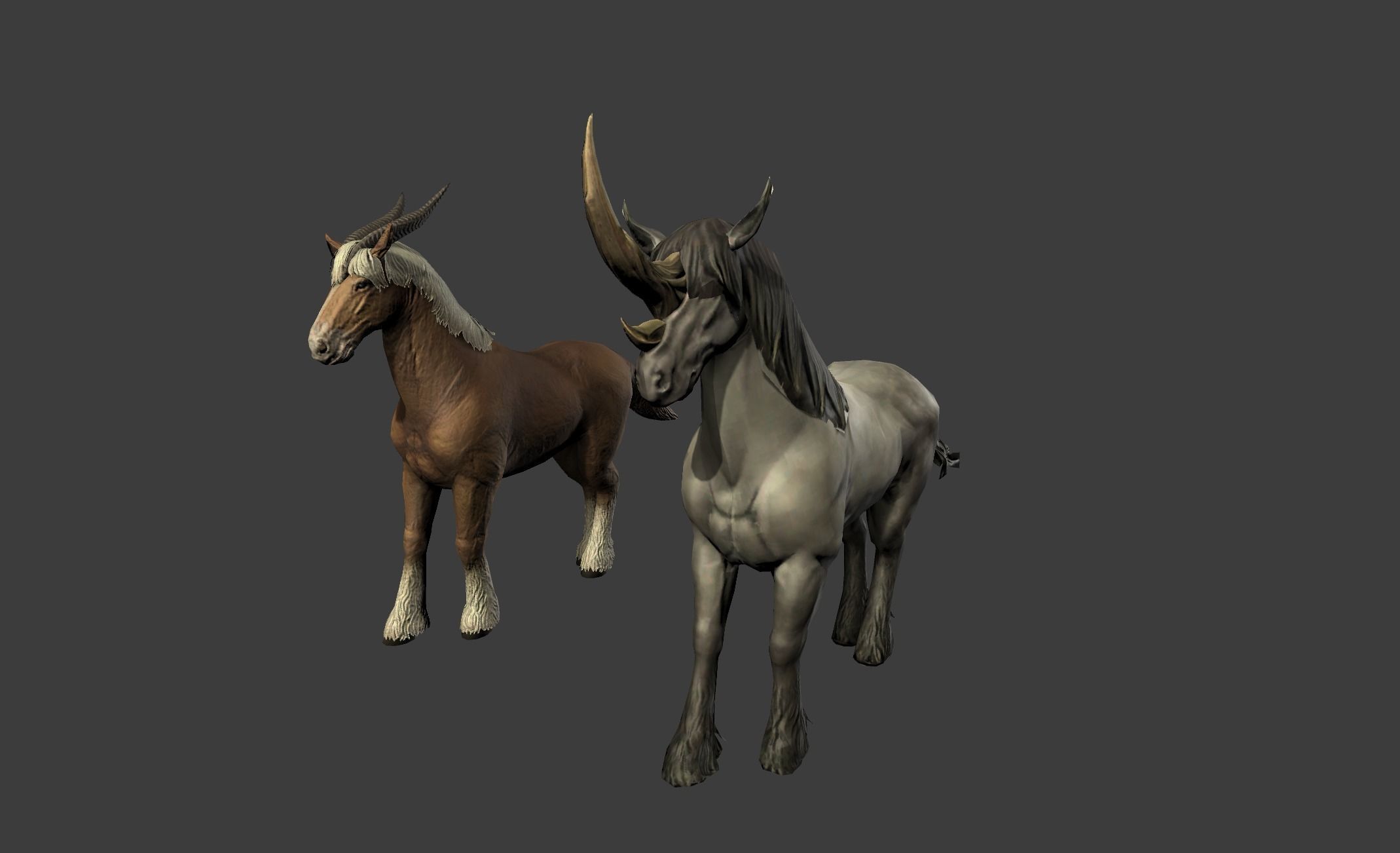 3D model Mutant Horse Alien Animal VR / AR / low-poly | CGTrader