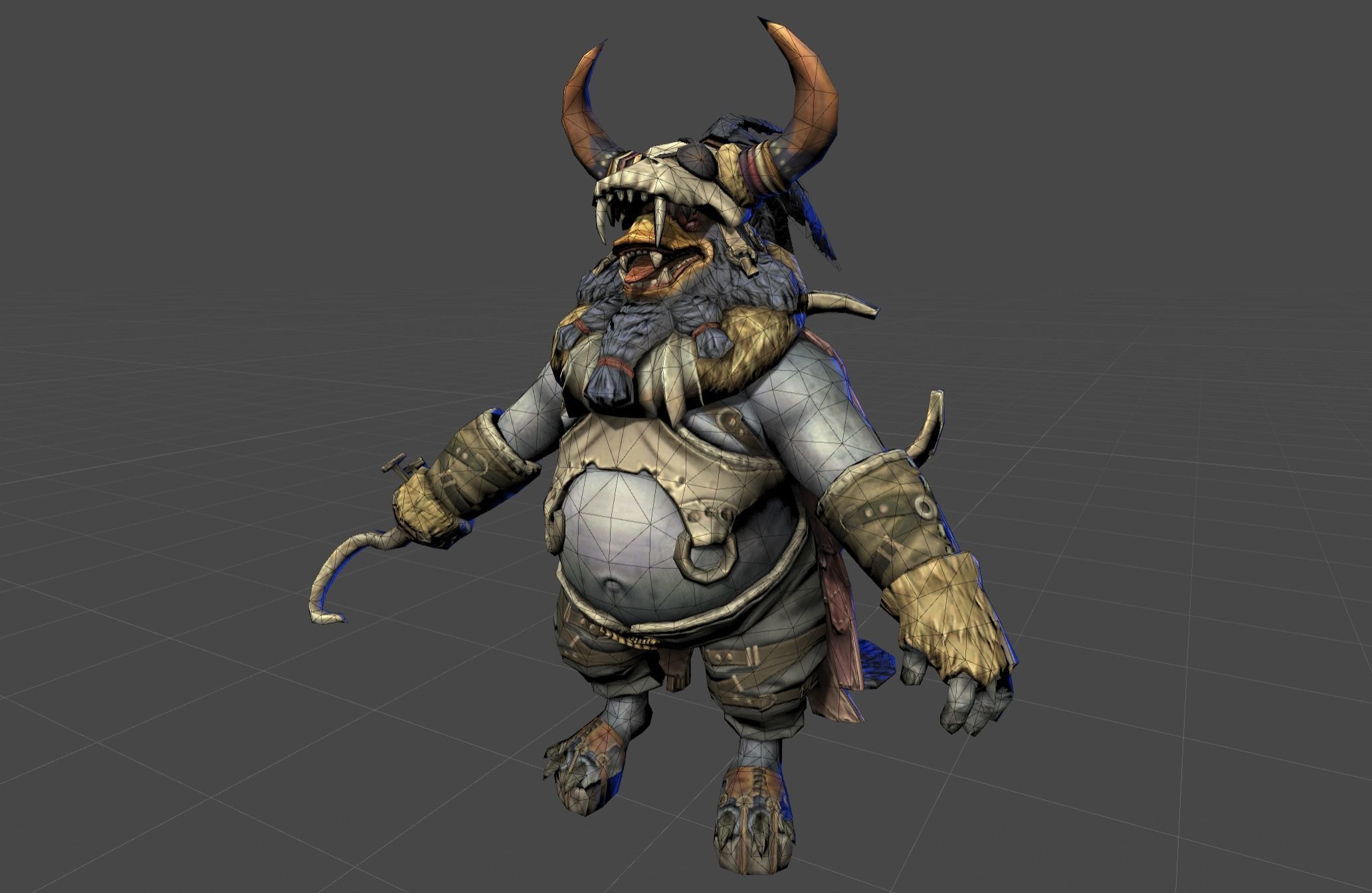 3D model Duck Fighter Beast Chief VR / AR / low-poly | CGTrader