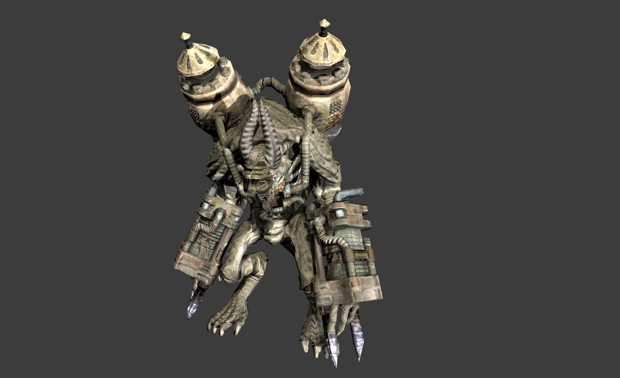 3D model Demon Giant Mutant Alien Assassin VR / AR / low-poly | CGTrader