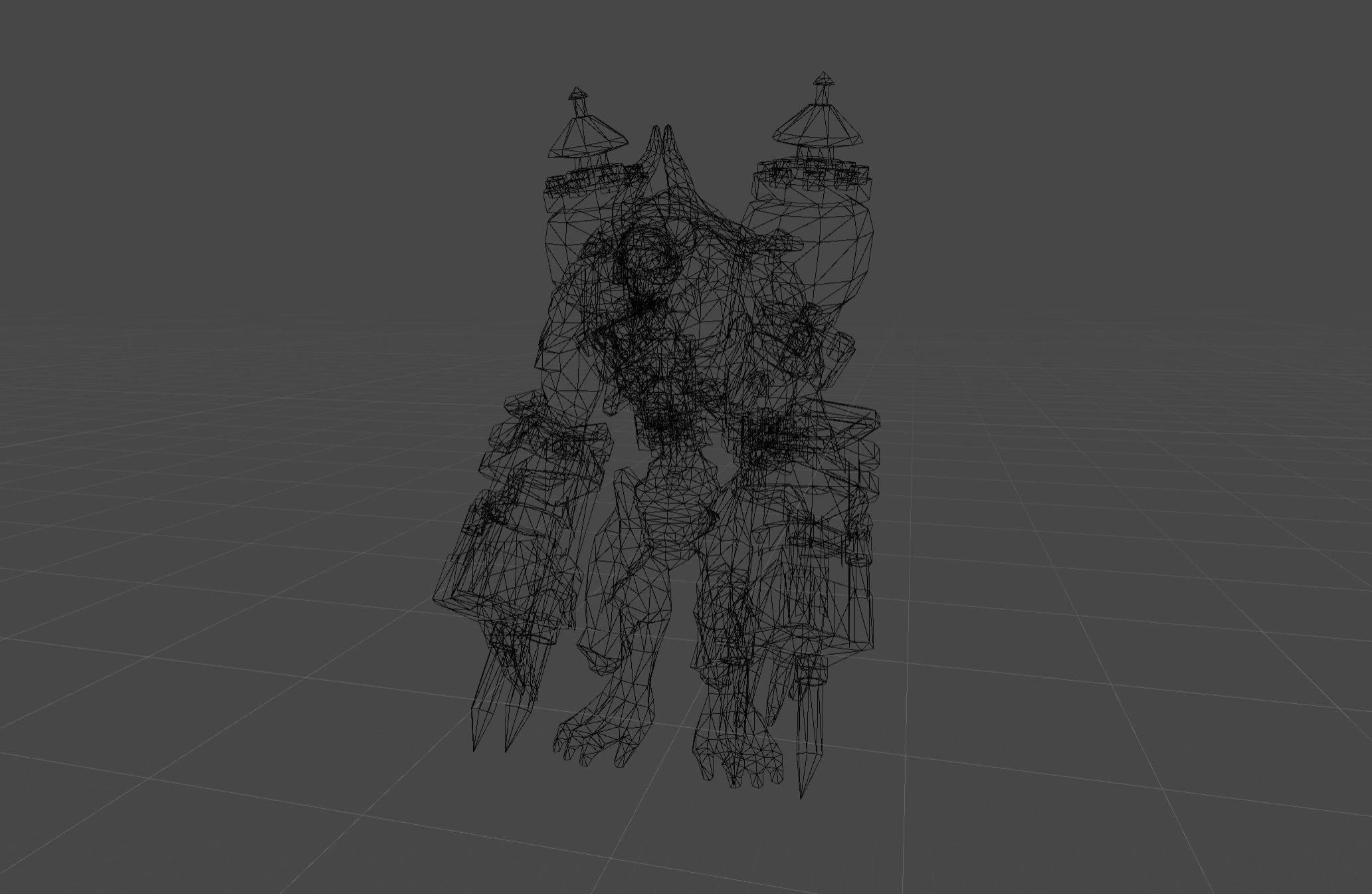 3D model Demon Giant Mutant Alien Assassin VR / AR / low-poly | CGTrader