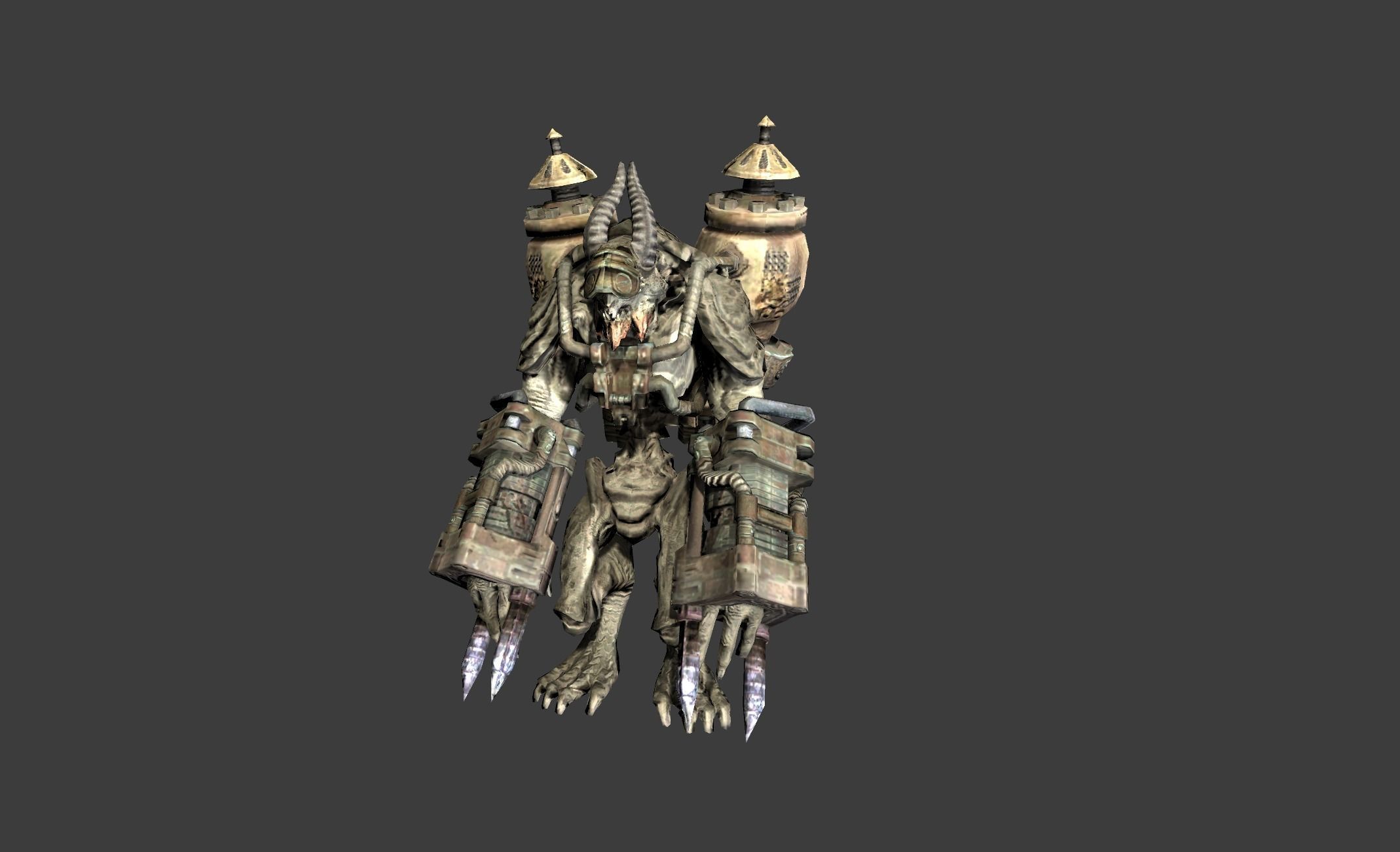 3D model Demon Giant Mutant Alien Assassin VR / AR / low-poly | CGTrader