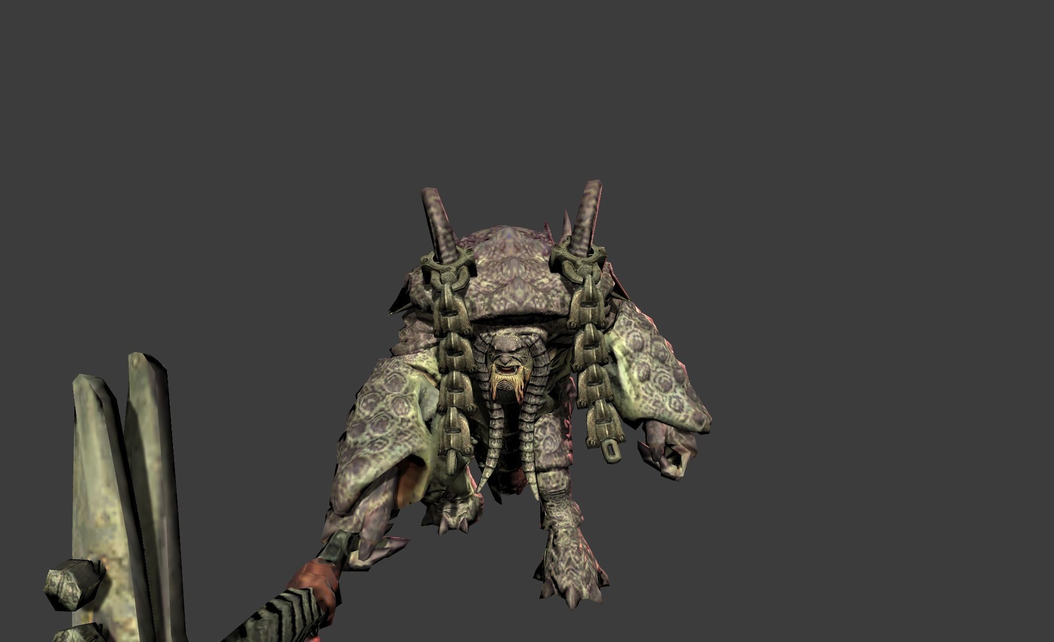 3D model Demon Giant Mutant Worker VR / AR / low-poly | CGTrader