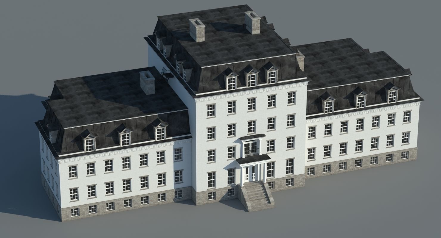 Mansion House 3D model | CGTrader