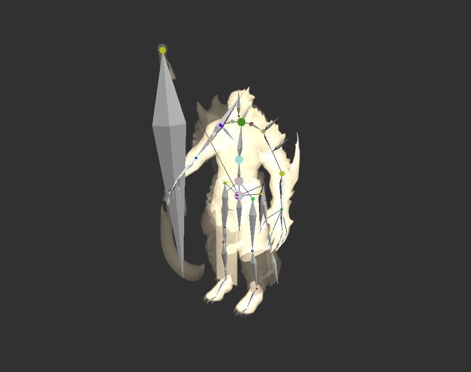 3D model Demon Mutant Wizard VR / AR / low-poly | CGTrader