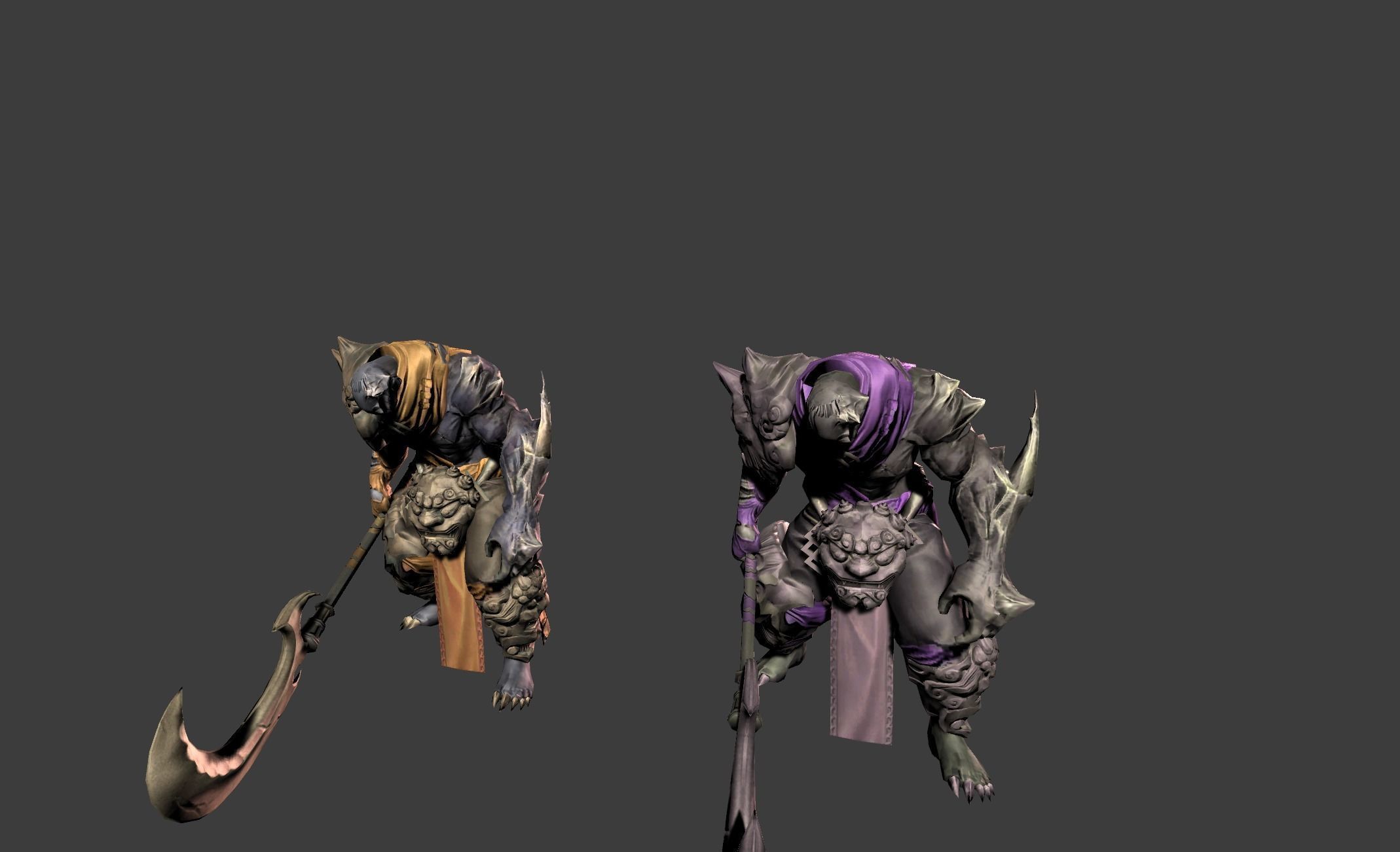 3D model Demon Mutant Wizard VR / AR / low-poly | CGTrader