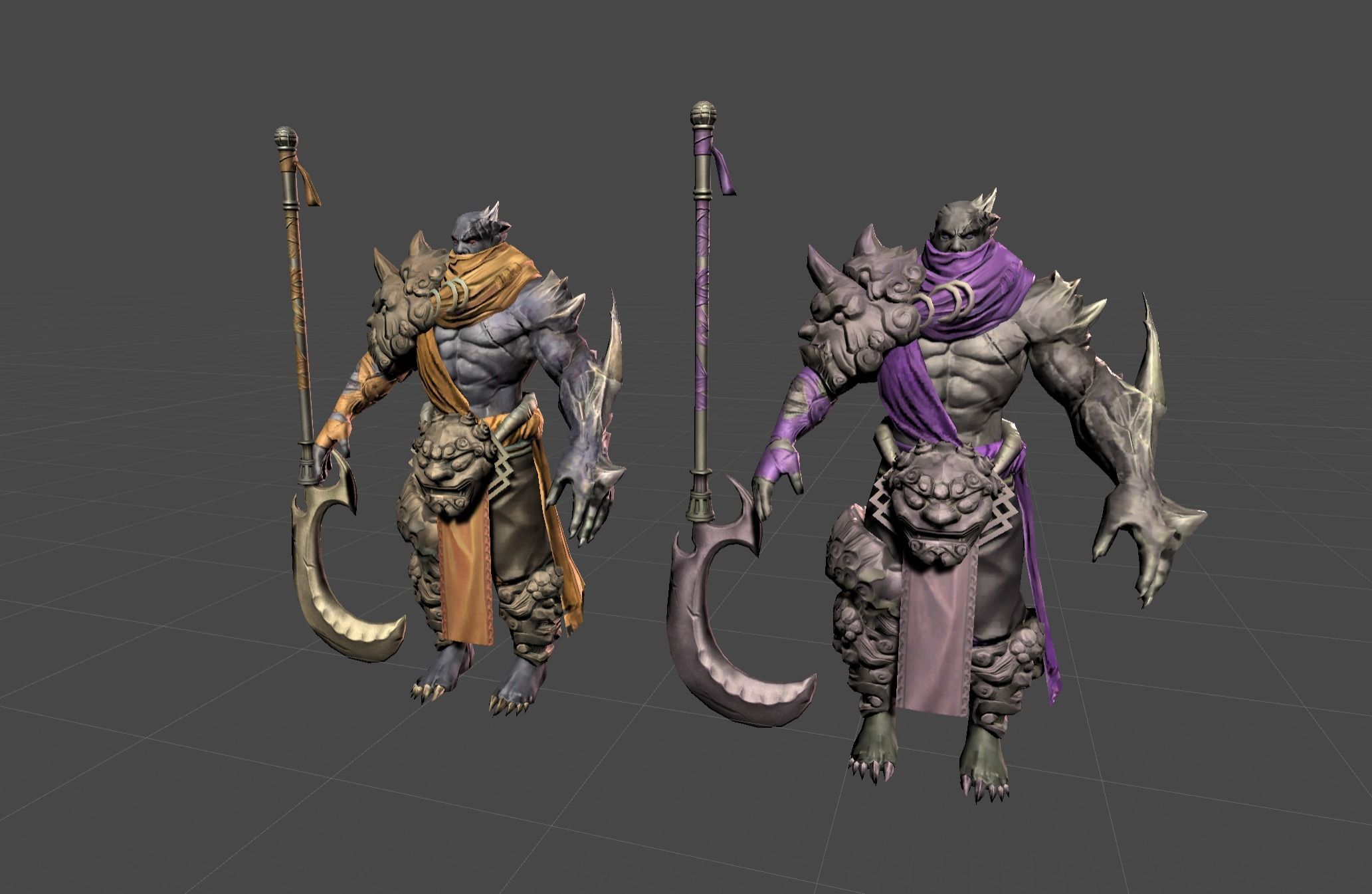 3D model Demon Mutant Wizard VR / AR / low-poly | CGTrader