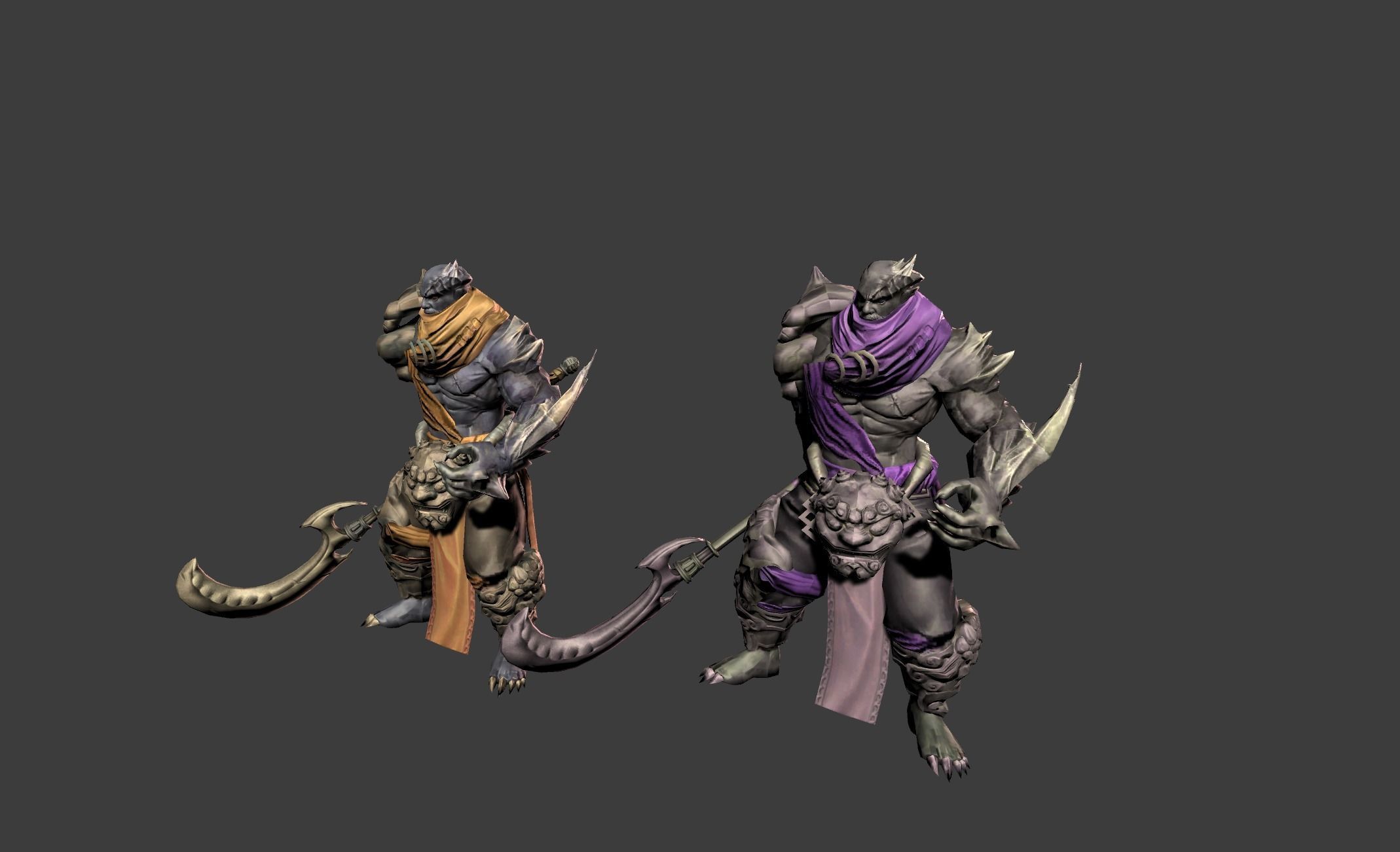 3D model Demon Mutant Wizard VR / AR / low-poly | CGTrader