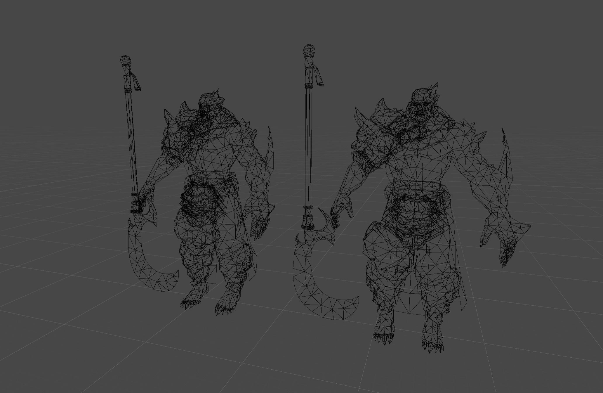 3D model Demon Mutant Wizard VR / AR / low-poly | CGTrader