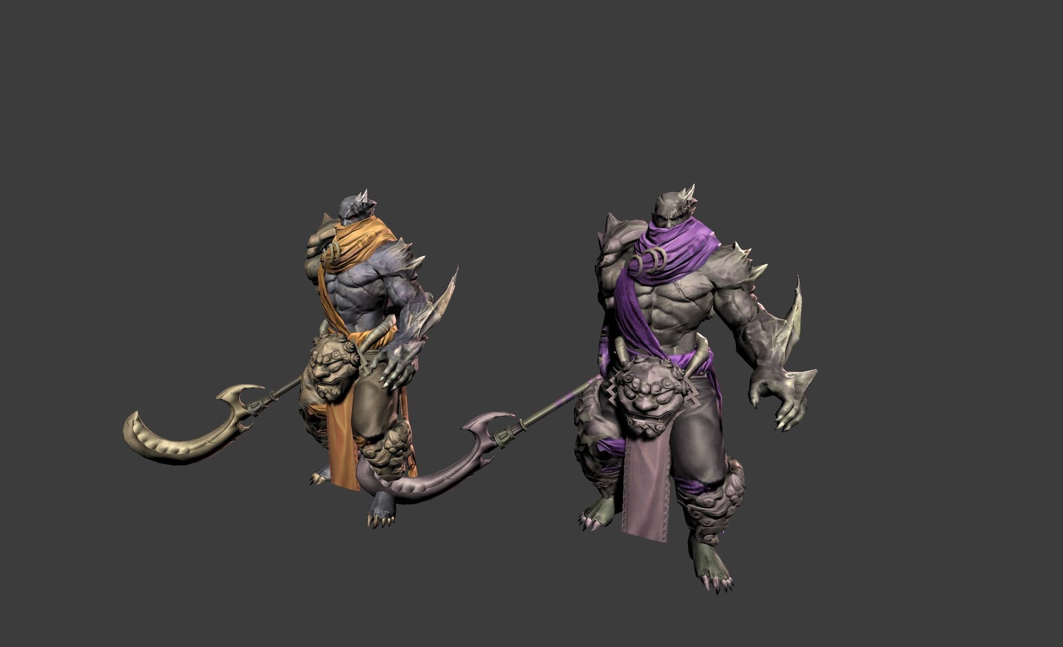 3D model Demon Mutant Wizard VR / AR / low-poly | CGTrader