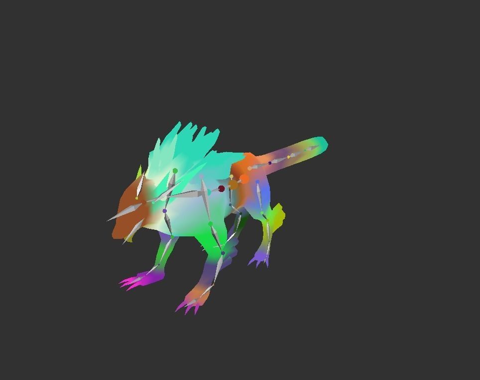 3D model Raccoon Dog Animal Mutant VR / AR / low-poly | CGTrader