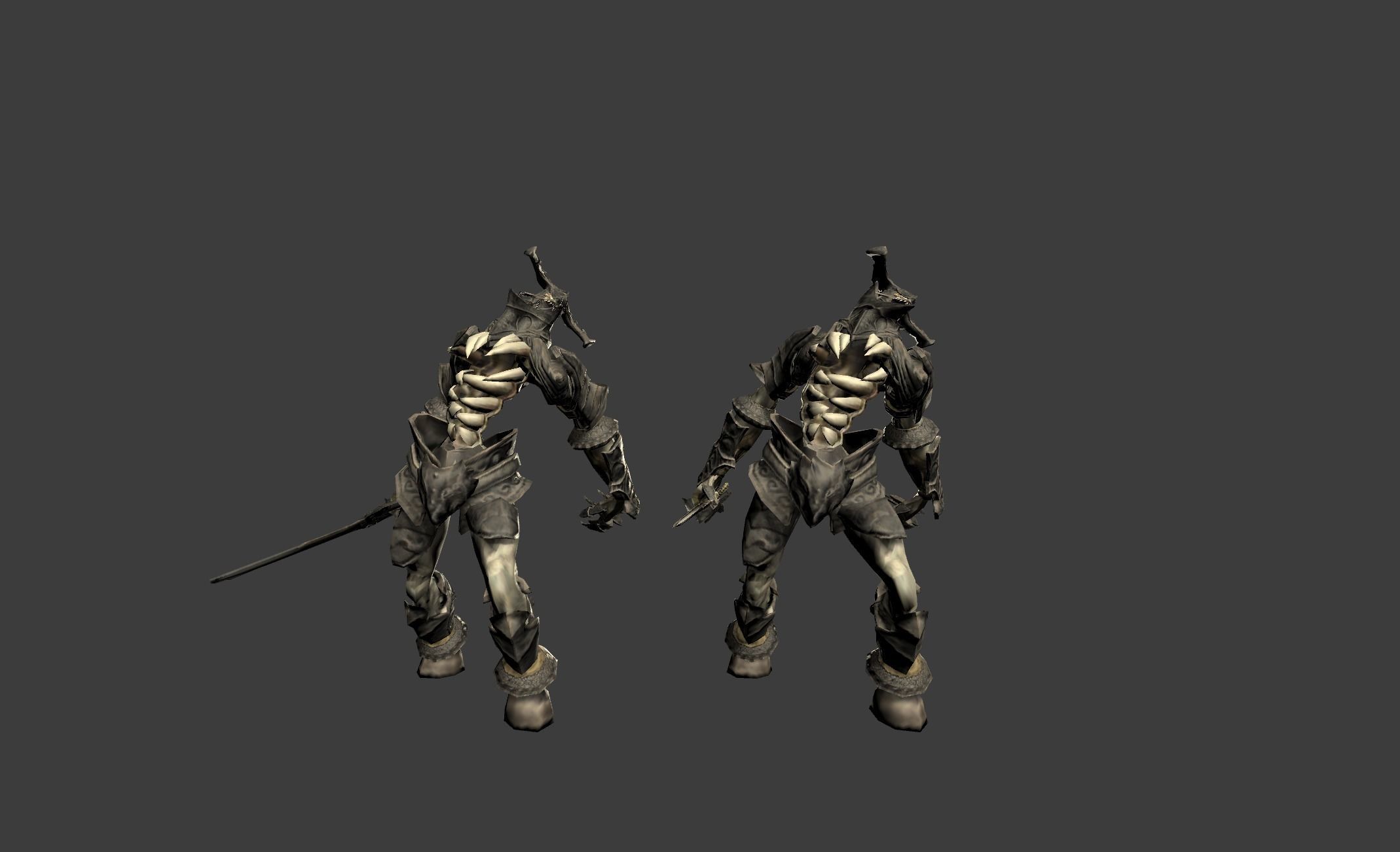 3D model Demon Skeleton Mutant VR / AR / low-poly | CGTrader