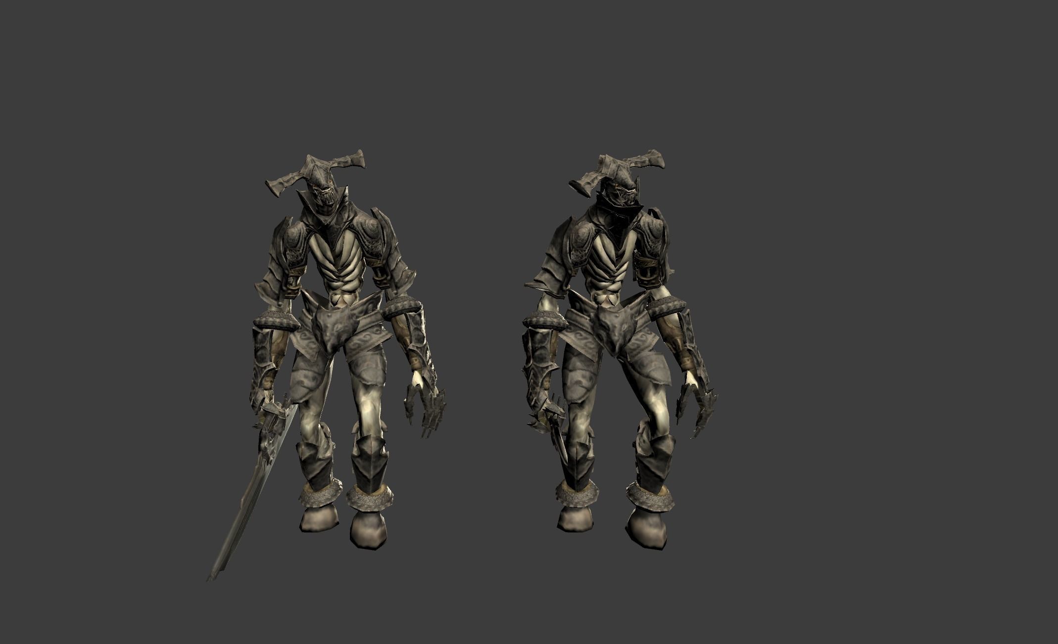 3D model Demon Skeleton Mutant VR / AR / low-poly | CGTrader