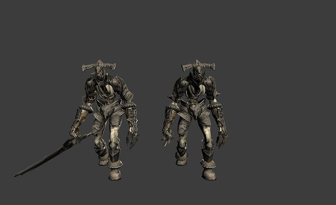 3D model Demon Skeleton Mutant VR / AR / low-poly | CGTrader