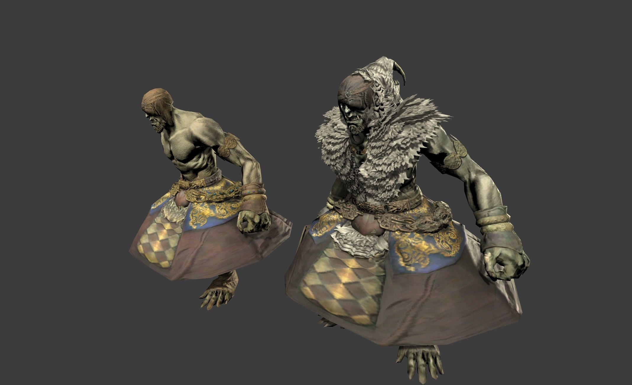 3D model Mutant Orc Wizard VR / AR / low-poly | CGTrader