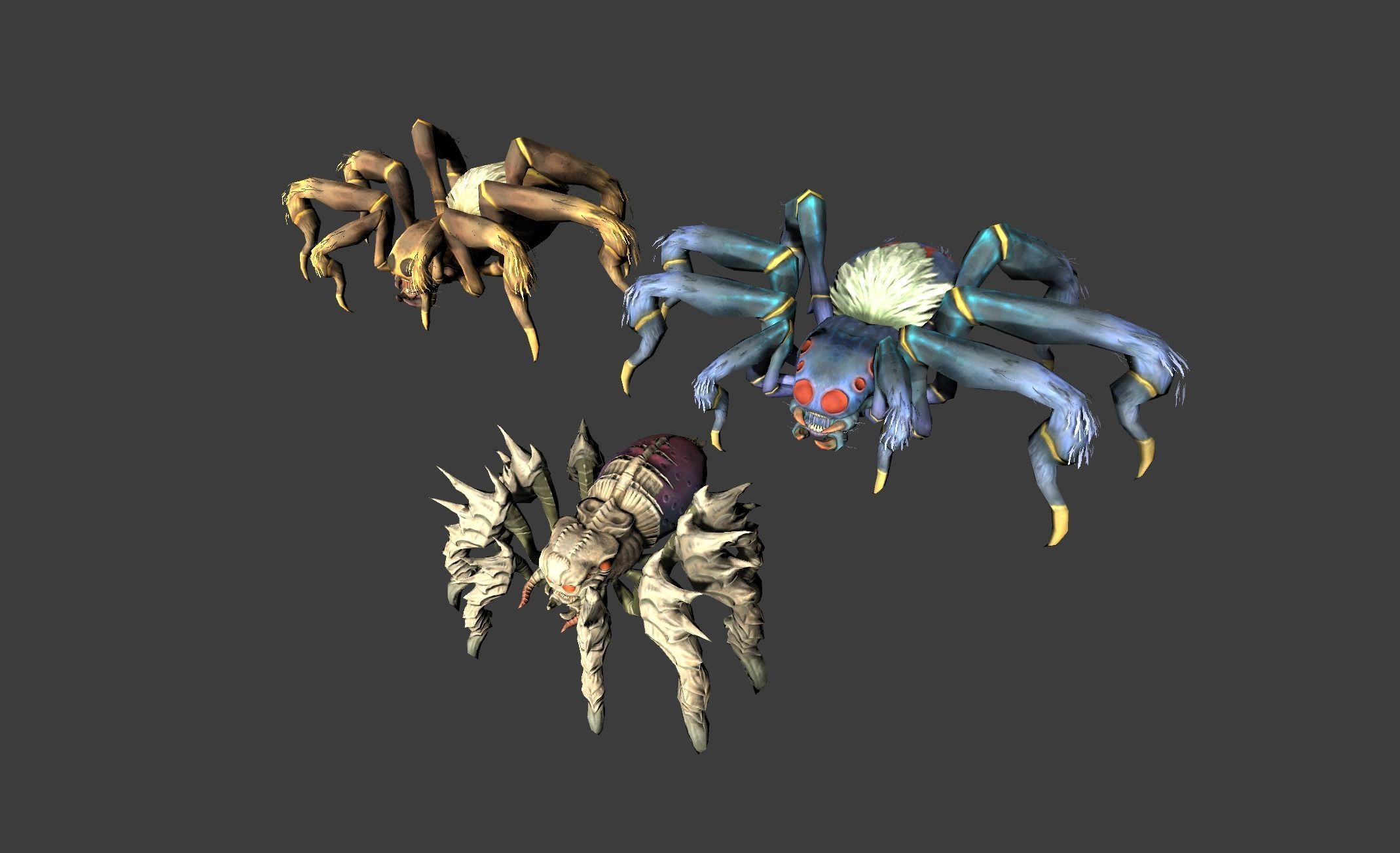3D model Alien Spider Beast Mutant VR / AR / low-poly | CGTrader
