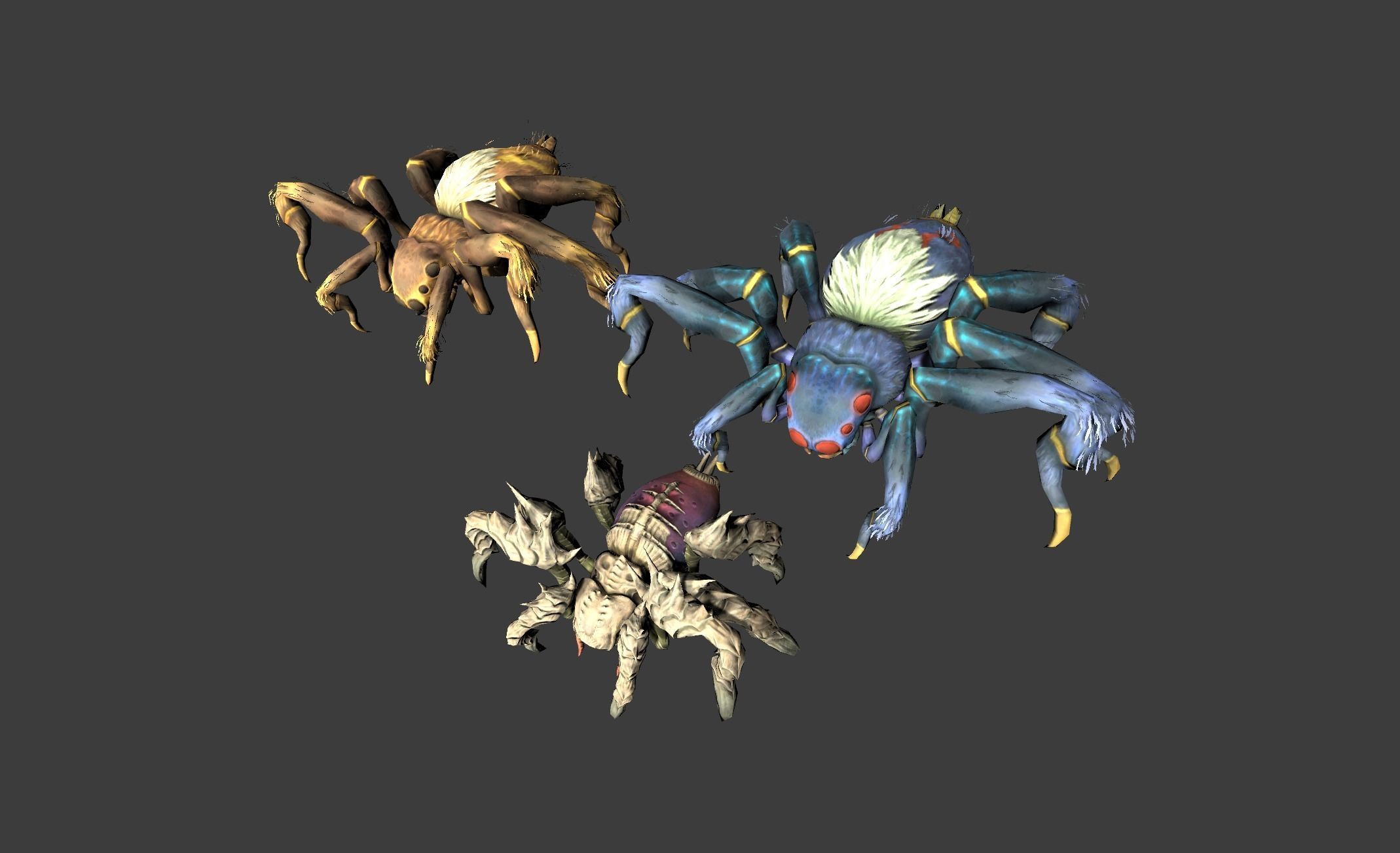 3D model Alien Spider Beast Mutant VR / AR / low-poly | CGTrader