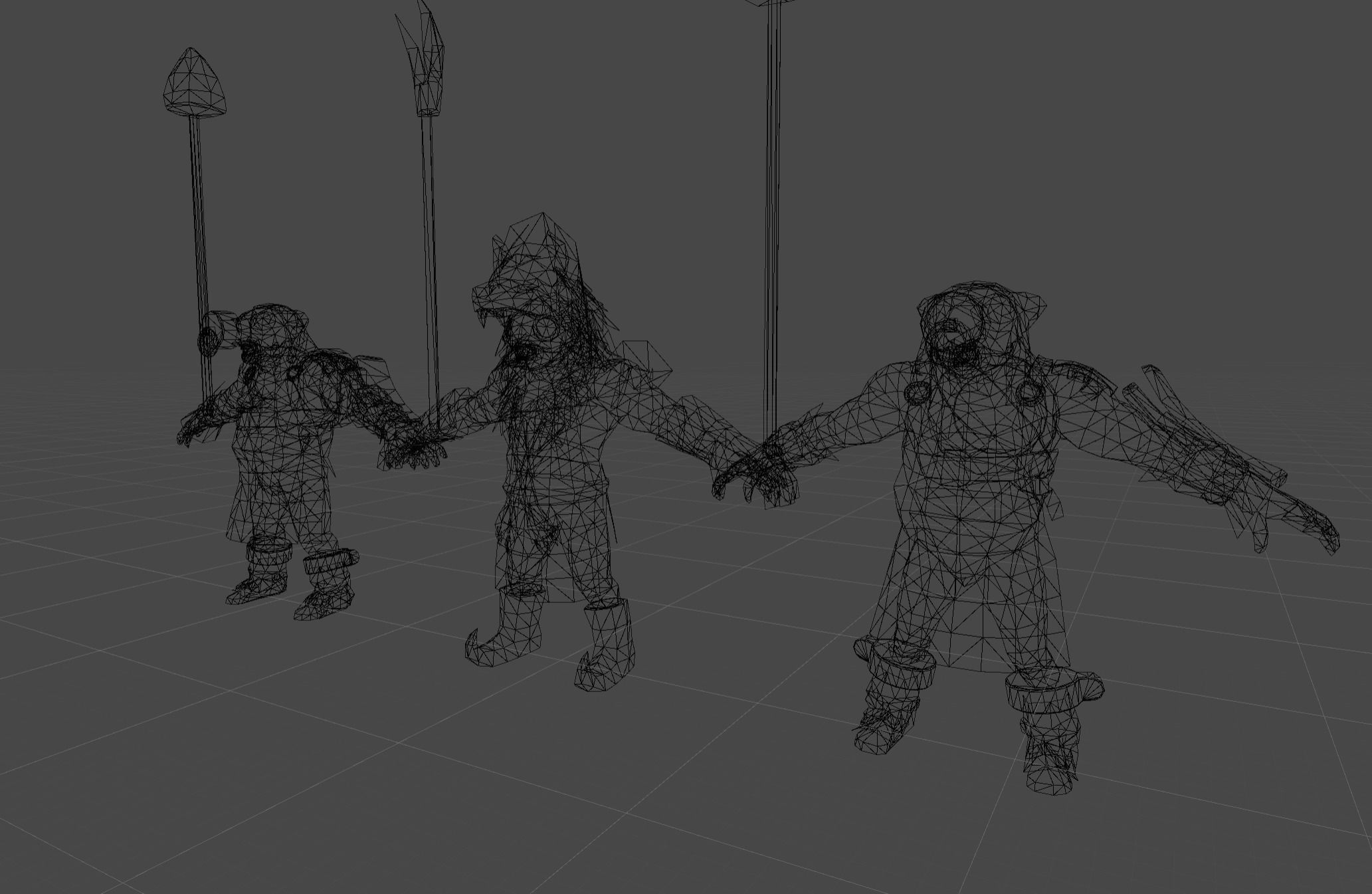 3D model Mutant Troll Warrior VR / AR / low-poly | CGTrader