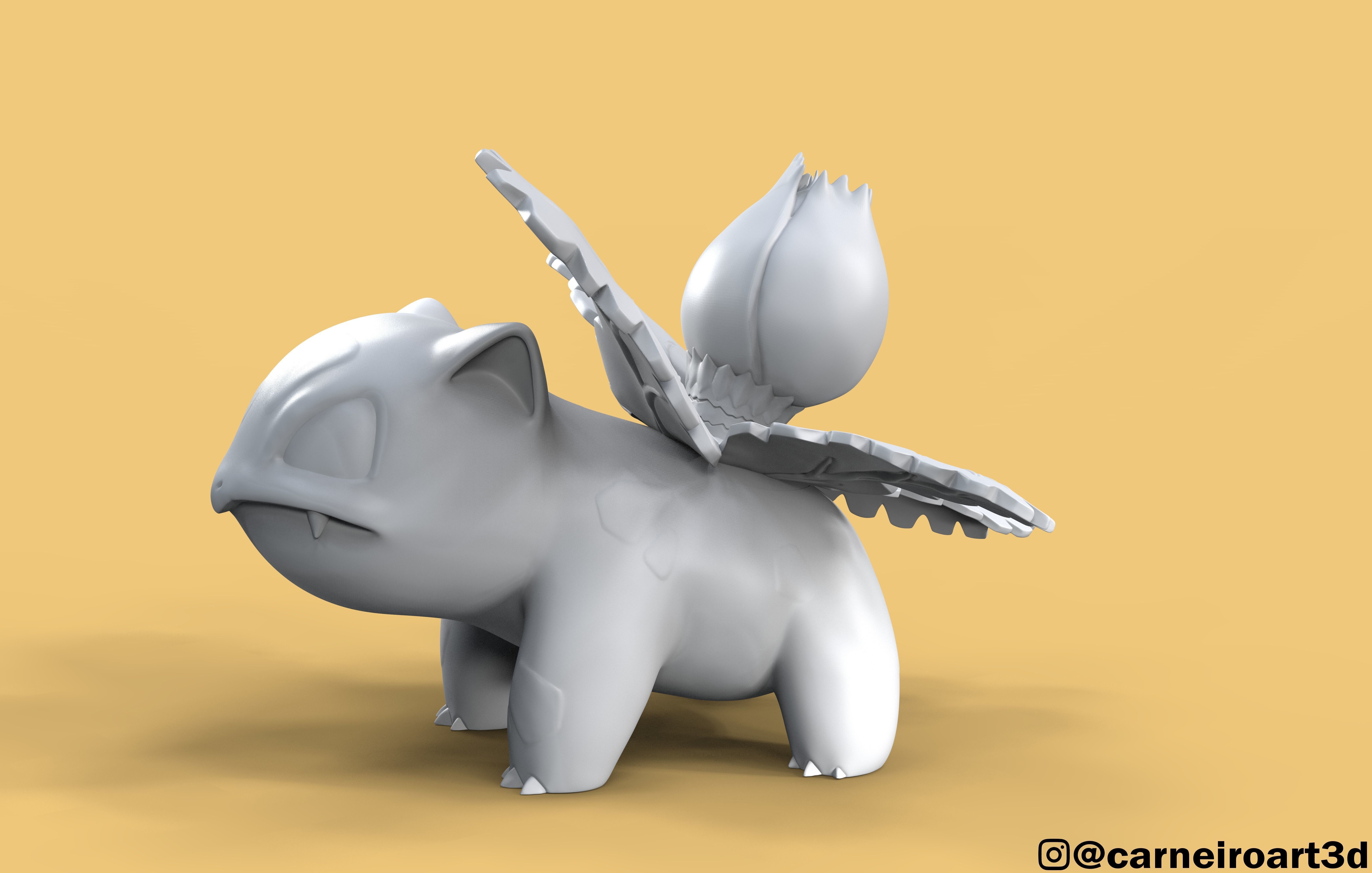 Ivysaur 3D model | CGTrader