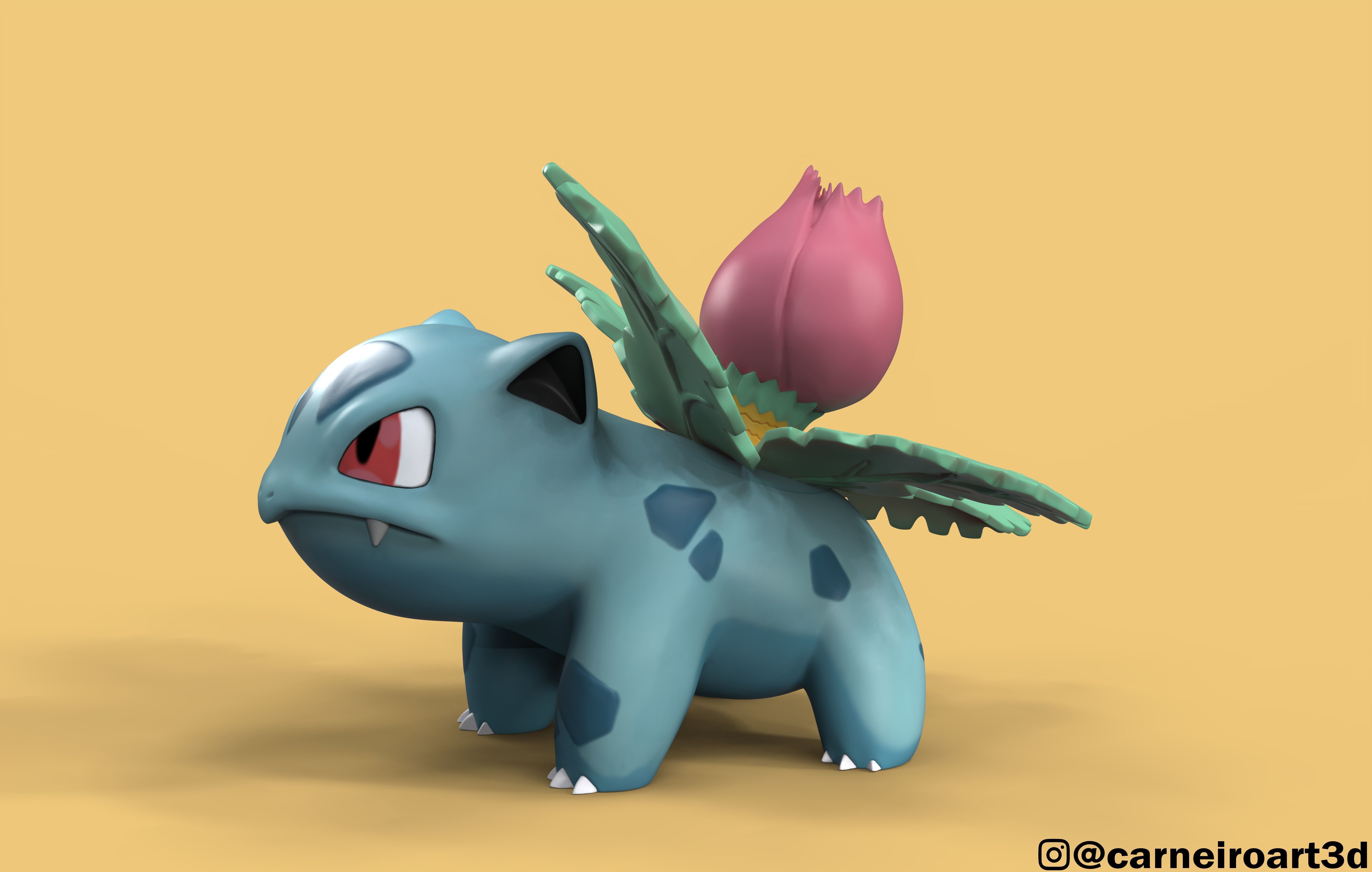 Ivysaur 3D model | CGTrader