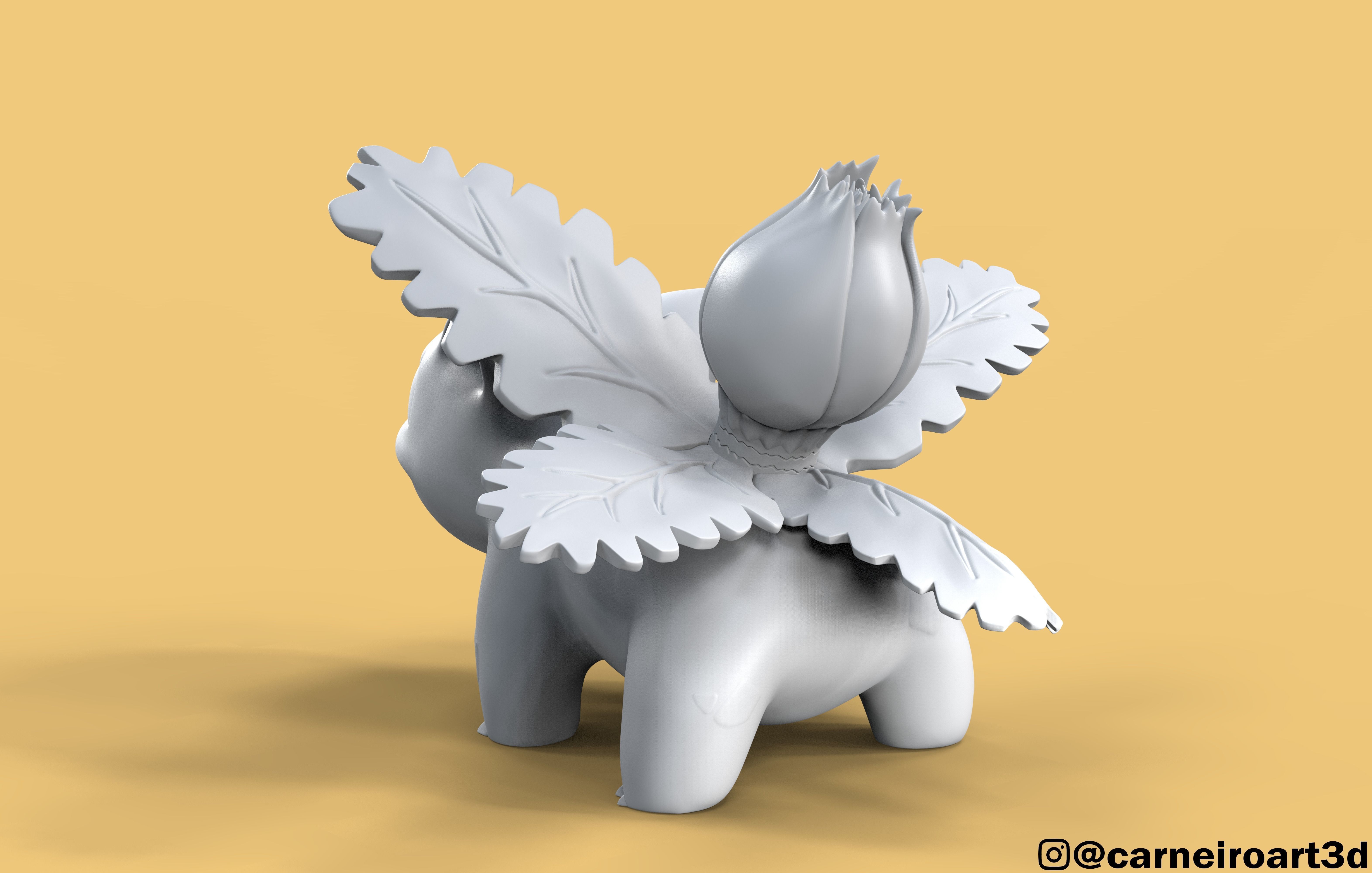 Ivysaur 3D model | CGTrader