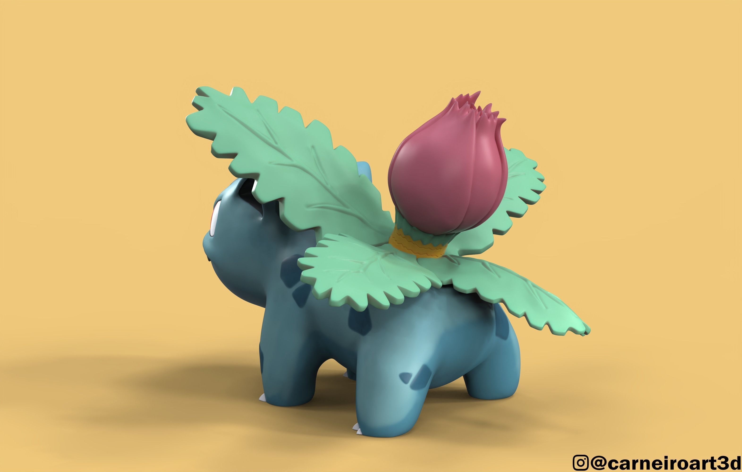 Ivysaur 3D model | CGTrader
