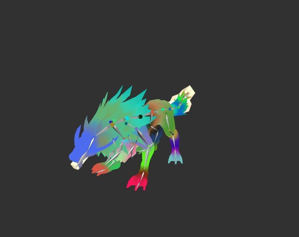 3D model Beast Wolf Mutant VR / AR / low-poly | CGTrader