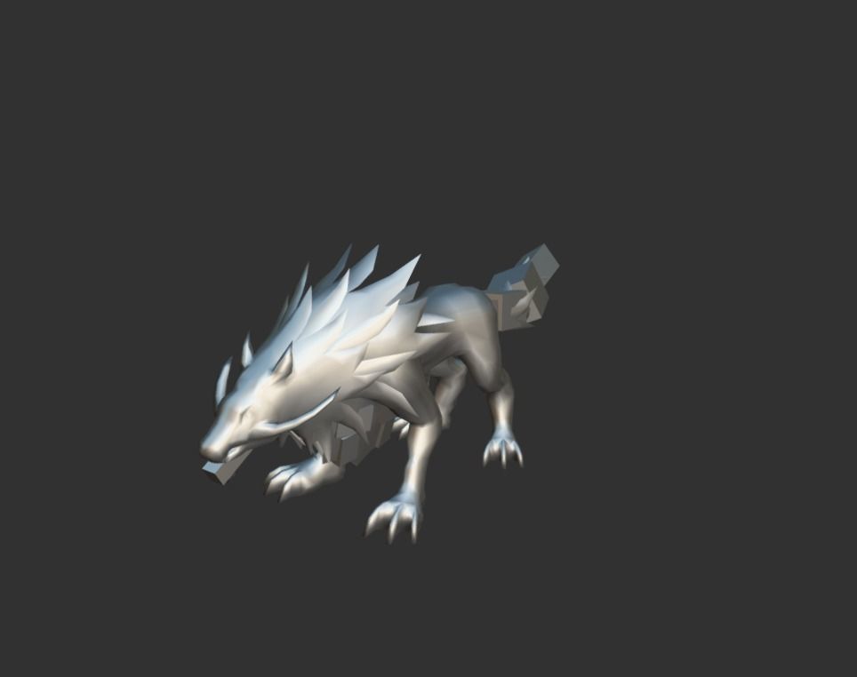 3D model Beast Wolf Mutant VR / AR / low-poly | CGTrader